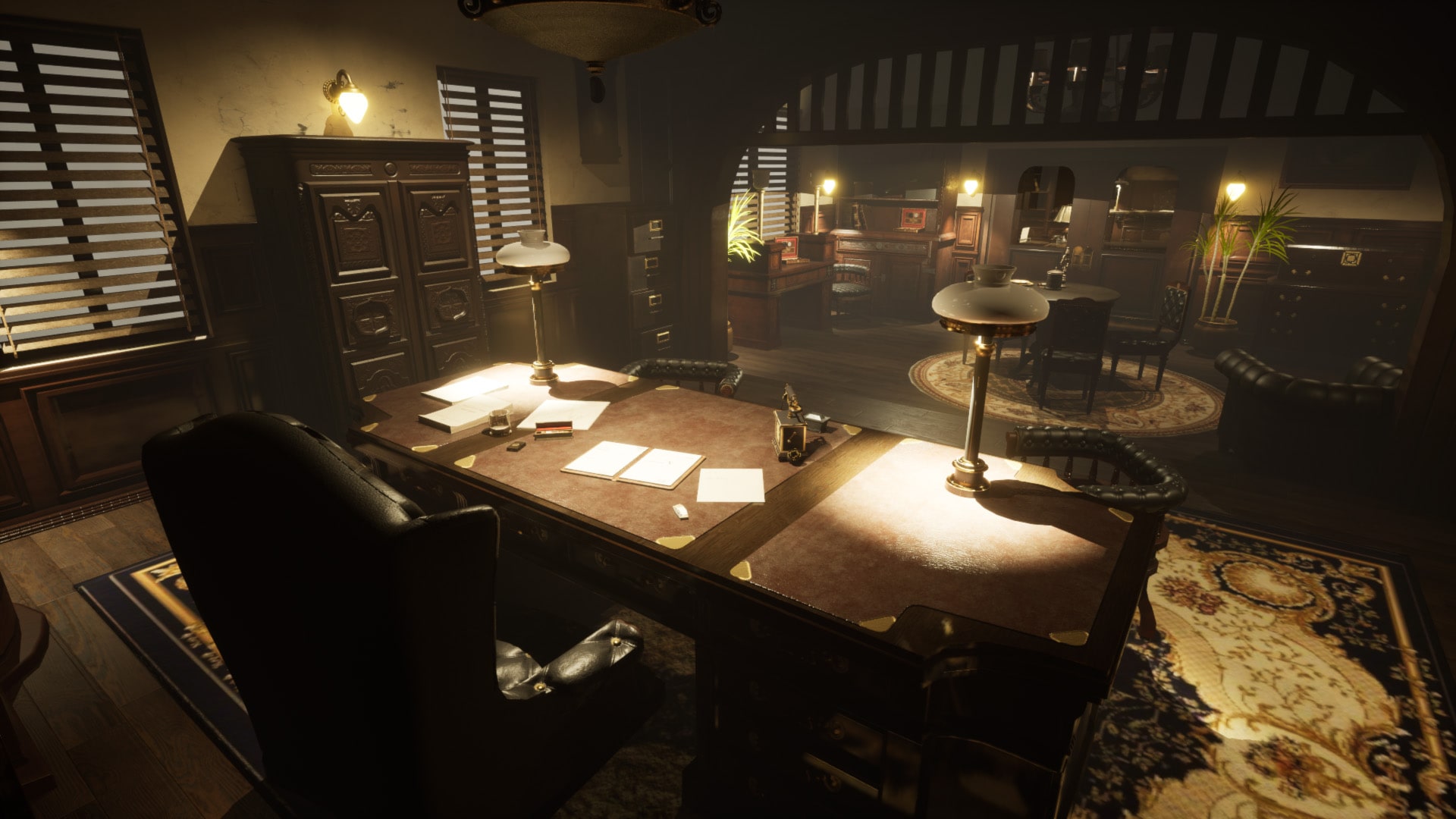 Mafia's Vintage Office Environment in Environments - UE Marketplace