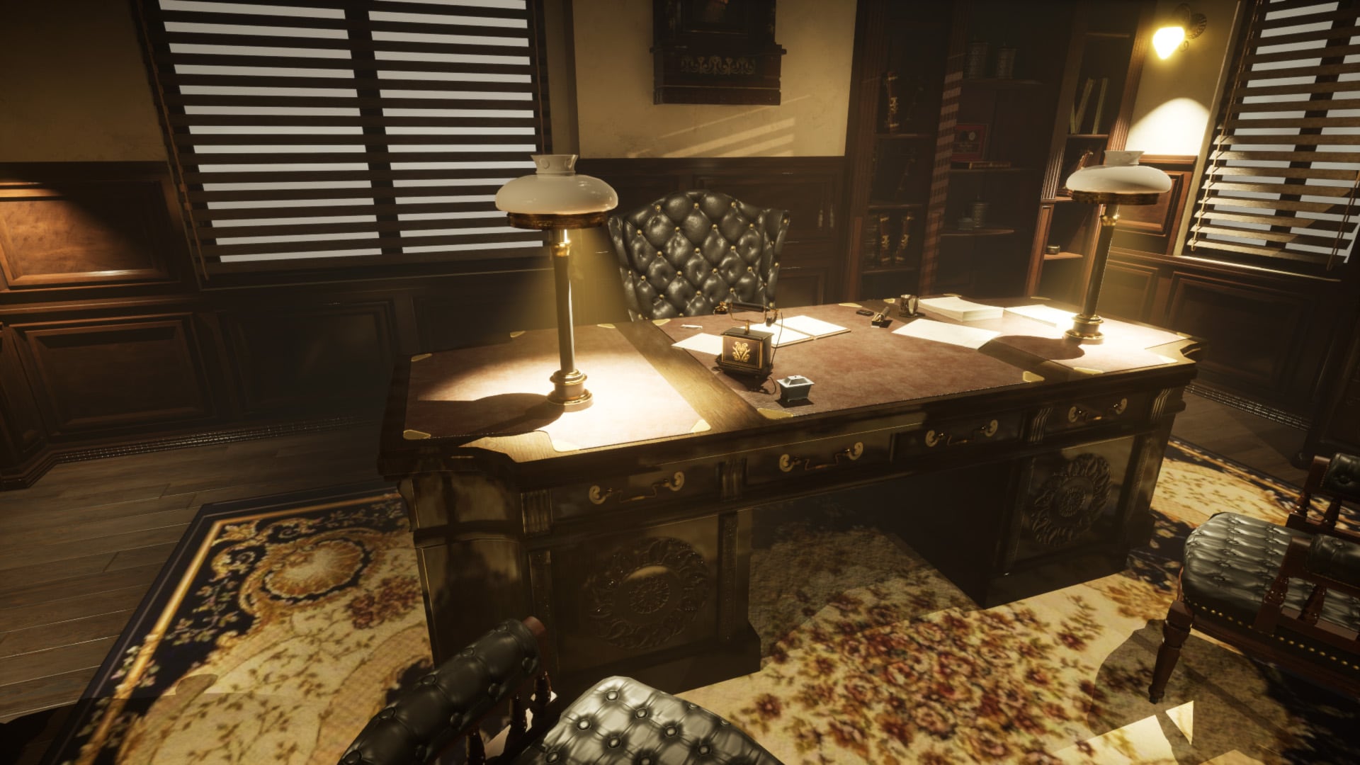 Mafia's Vintage Office Environment in Environments - UE Marketplace