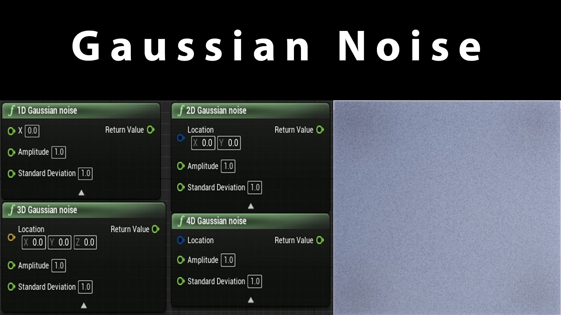 Procedural Noise Suite In Code Plugins Ue Marketplace
