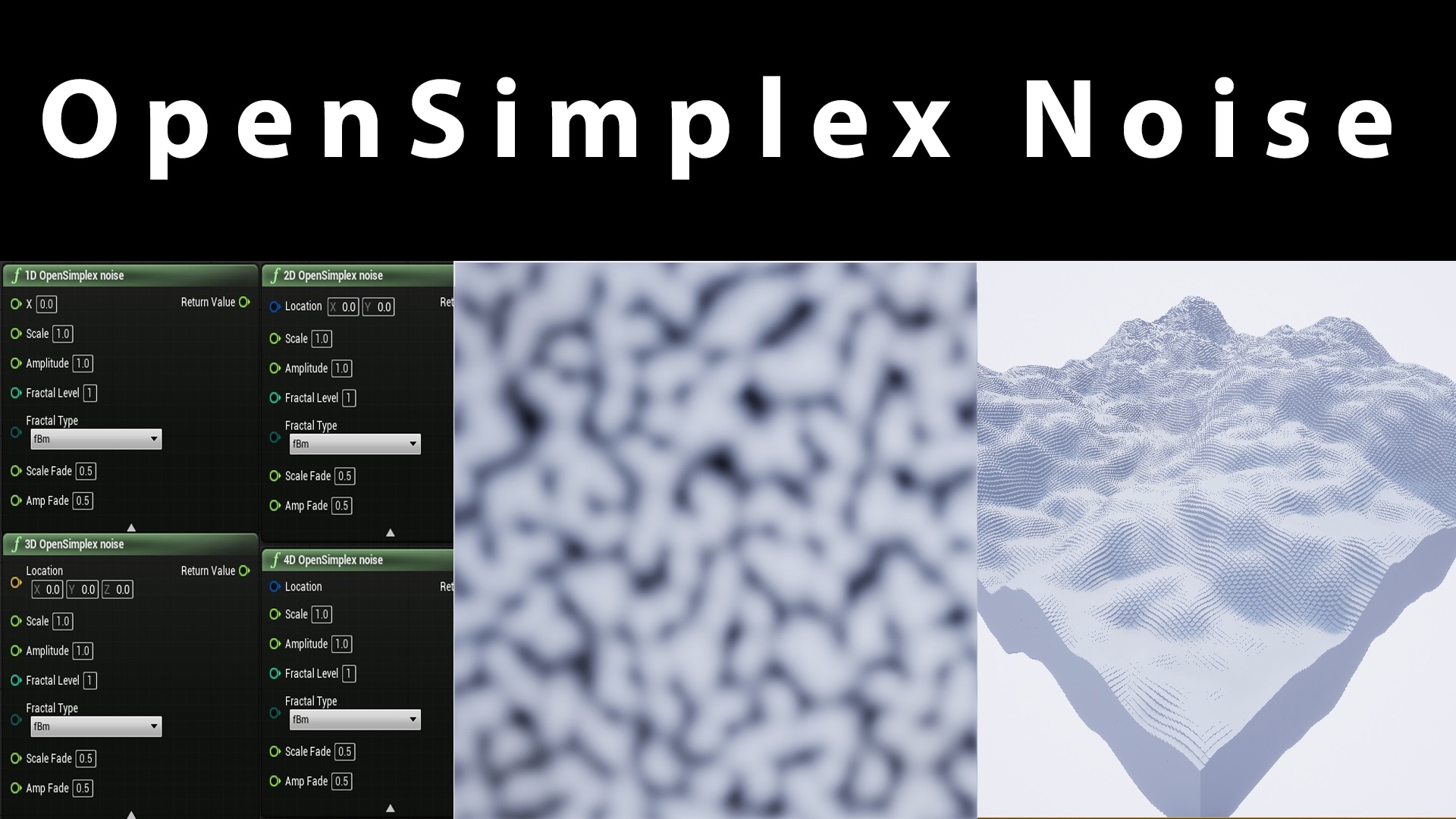 Procedural Noise Suite In Code Plugins Ue Marketplace