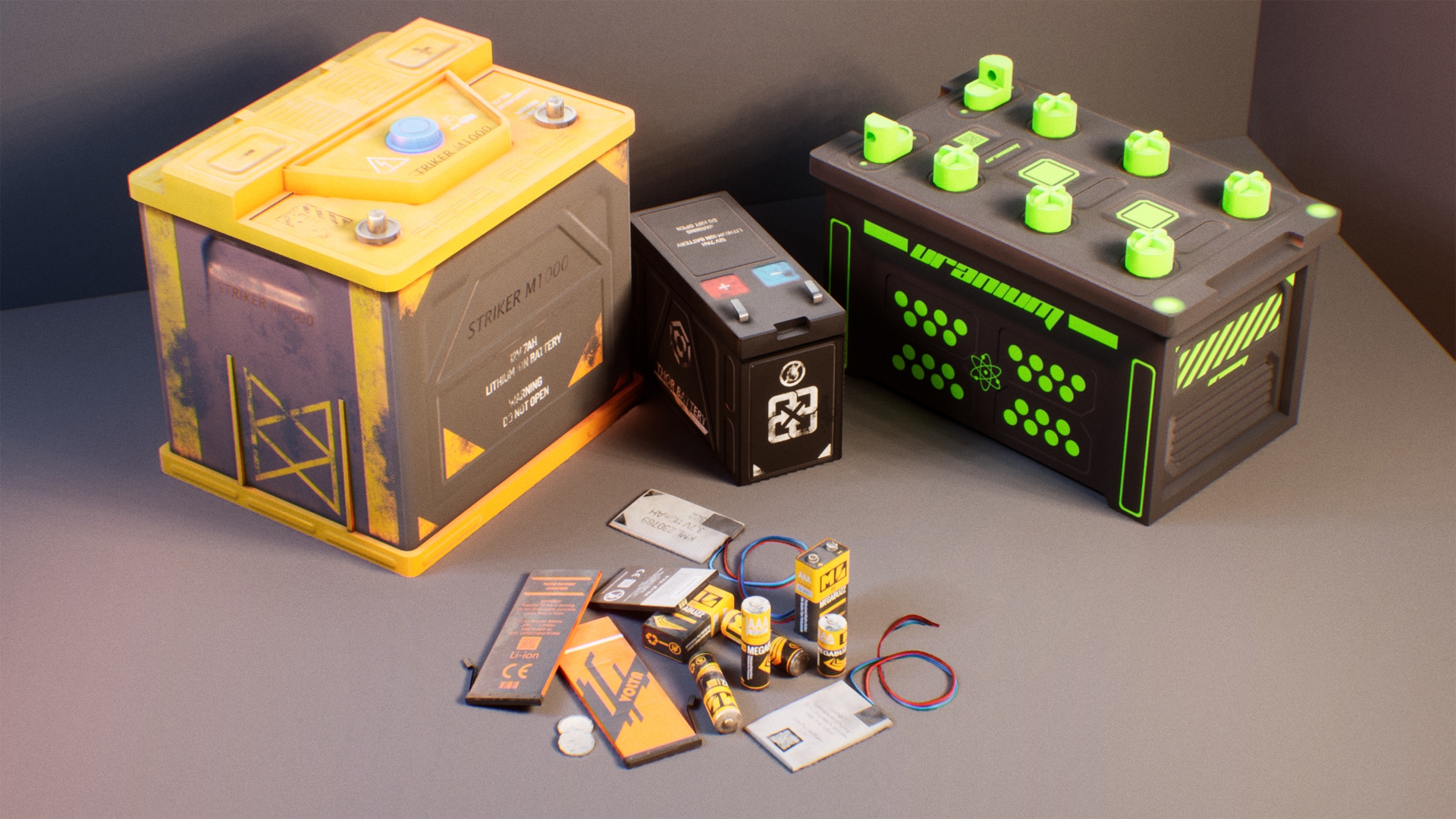 Battery Pack in Props - UE Marketplace