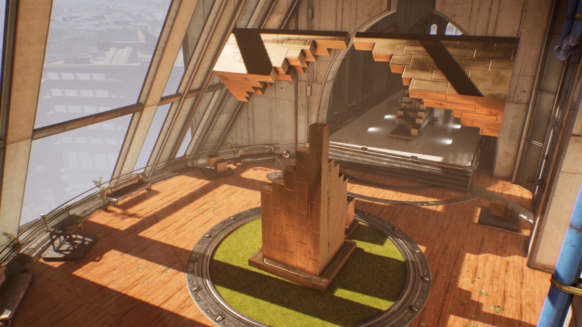 Futuristic Statues in Props - UE Marketplace