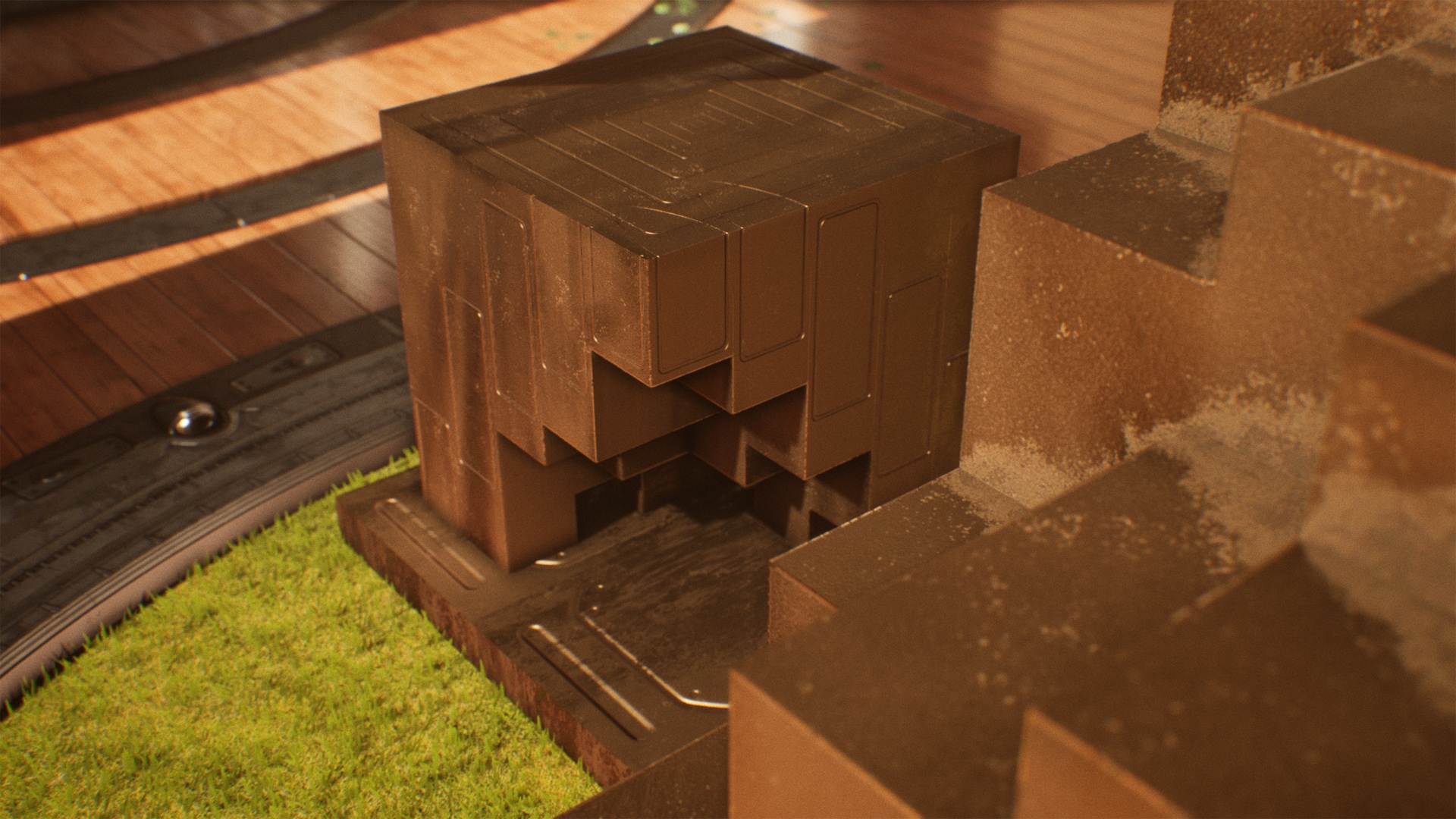 Futuristic Statues in Props - UE Marketplace