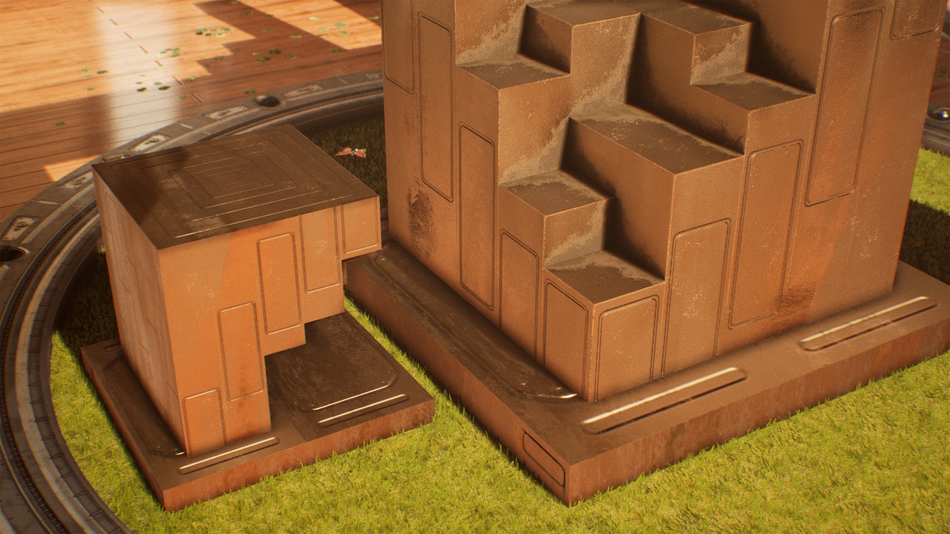 Futuristic Statues in Props - UE Marketplace