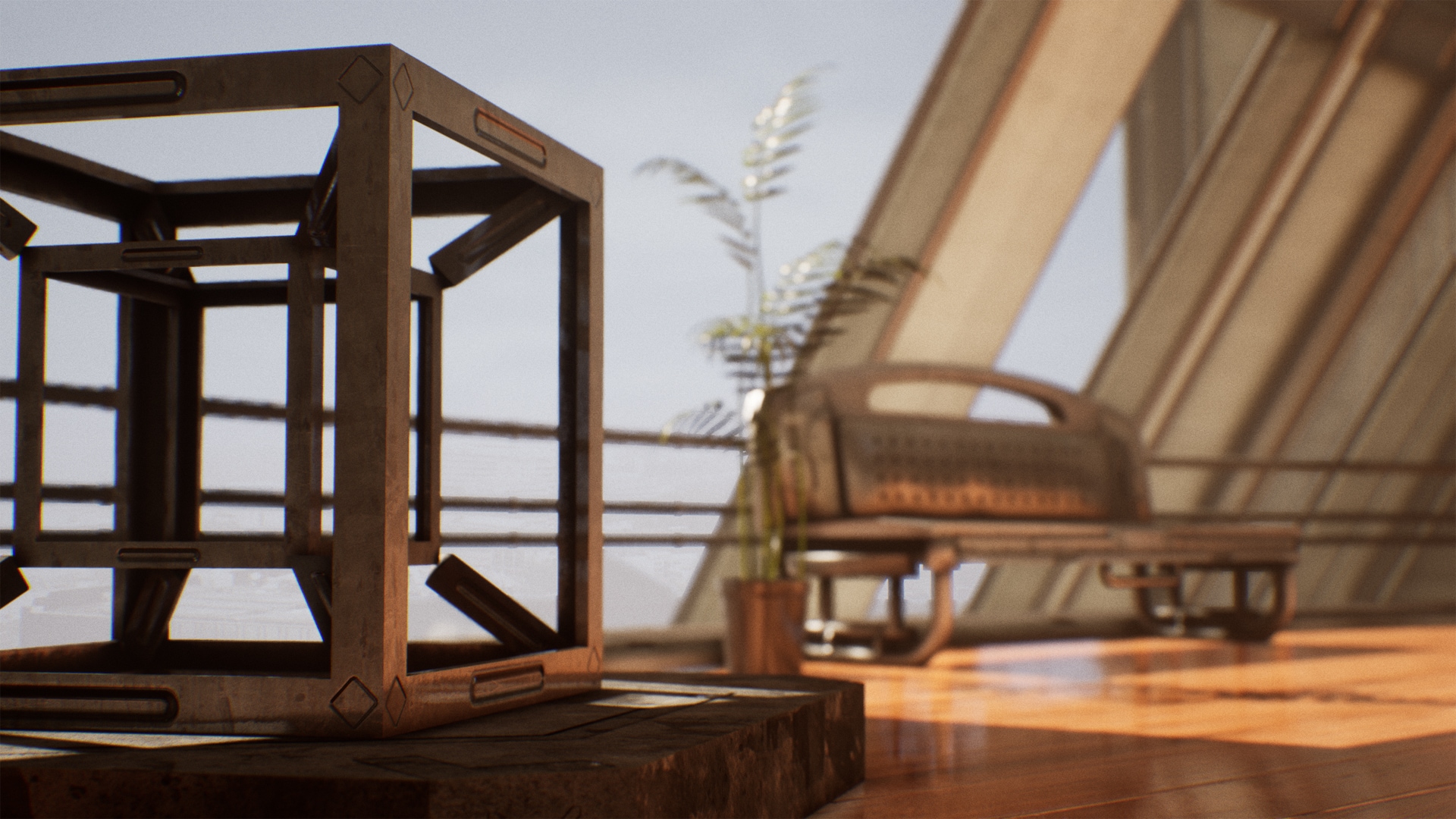 Futuristic Statues in Props - UE Marketplace