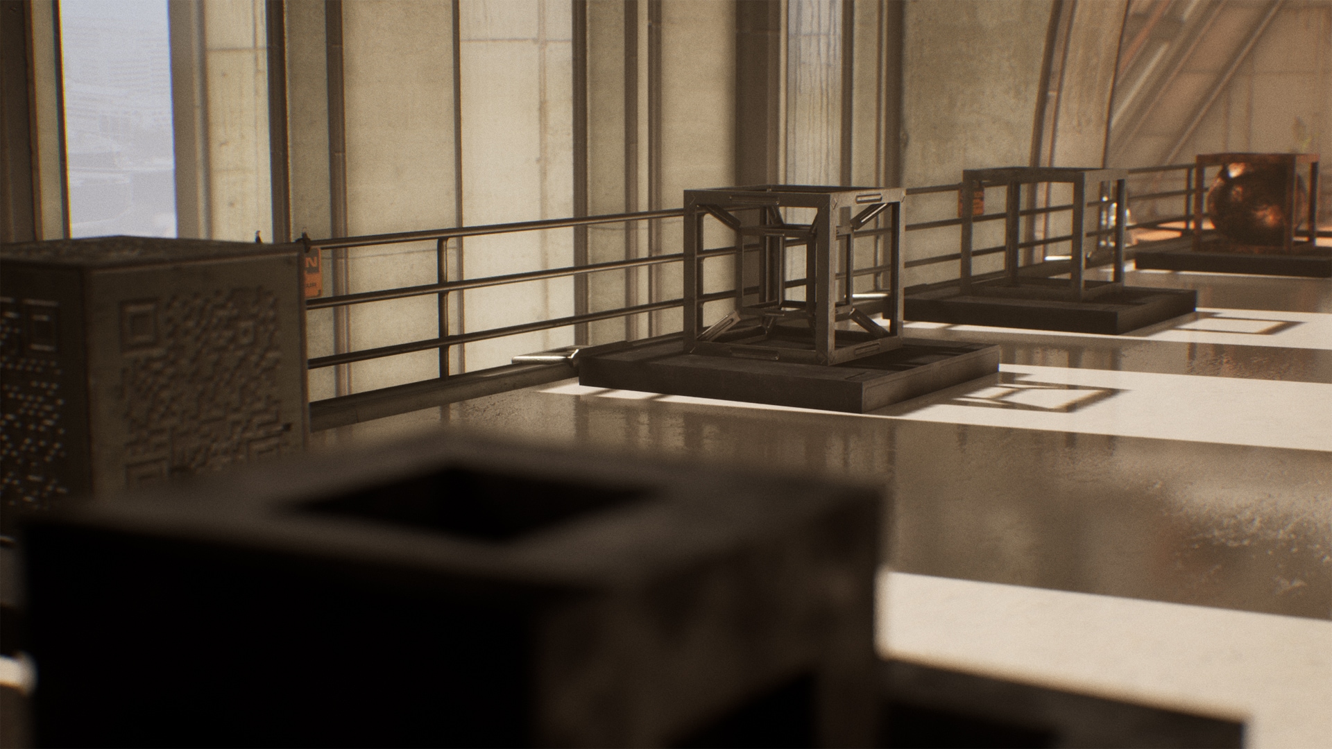 Futuristic Statues in Props - UE Marketplace