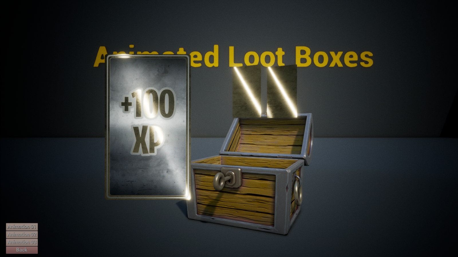 Animated Loot Boxes in Blueprints - UE Marketplace