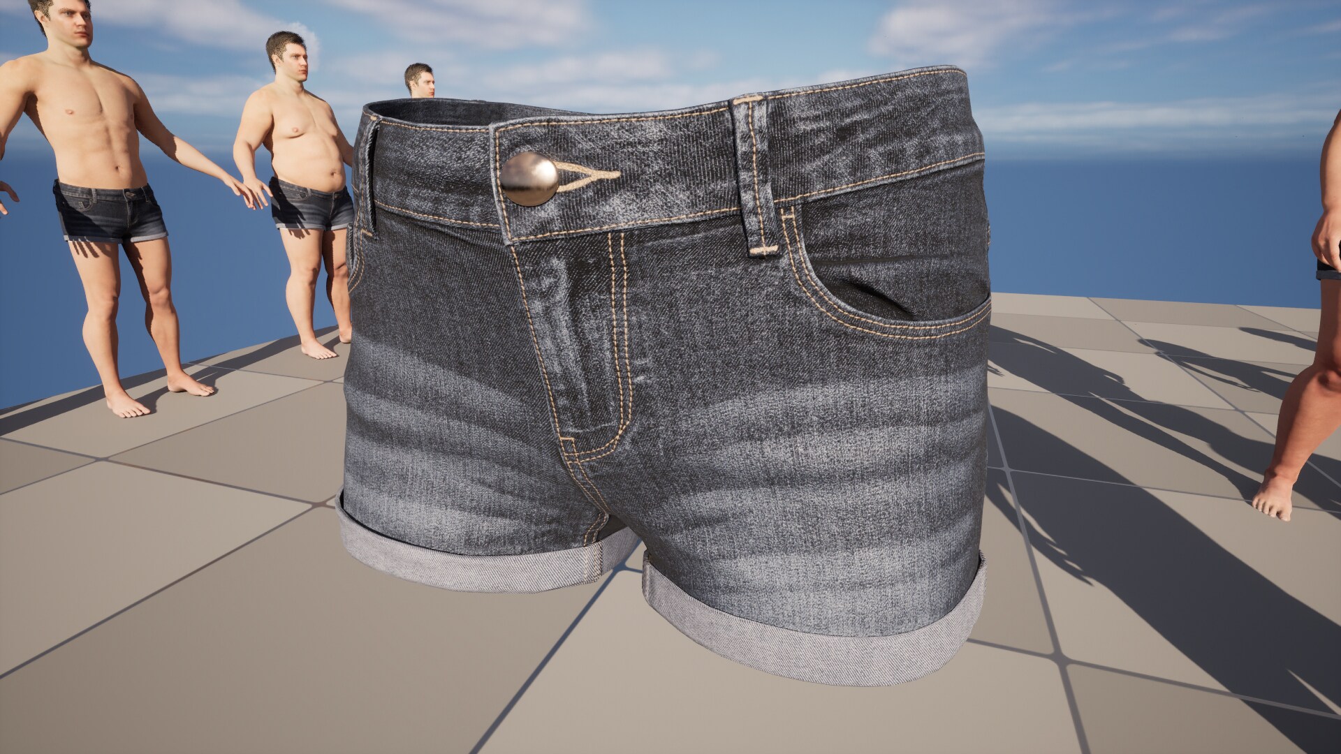 Shorts 84 - All MH Bodies & UE5 Skeletons - Rigged：プロップ・小物 - UE マーケットプレイス