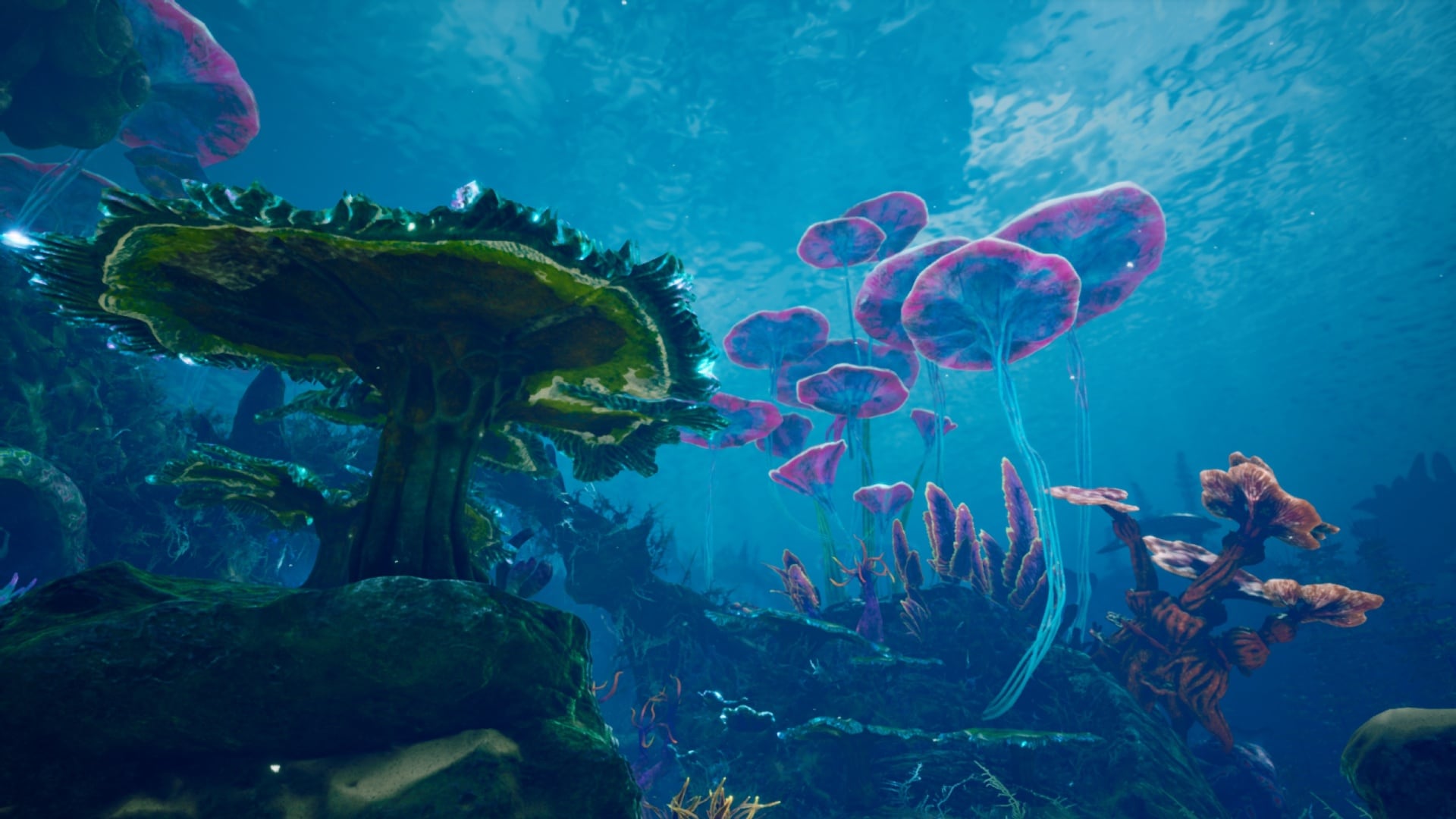 在环境创建的Alien Ocean Environment - Fantasy Planet - 虚幻引擎商城