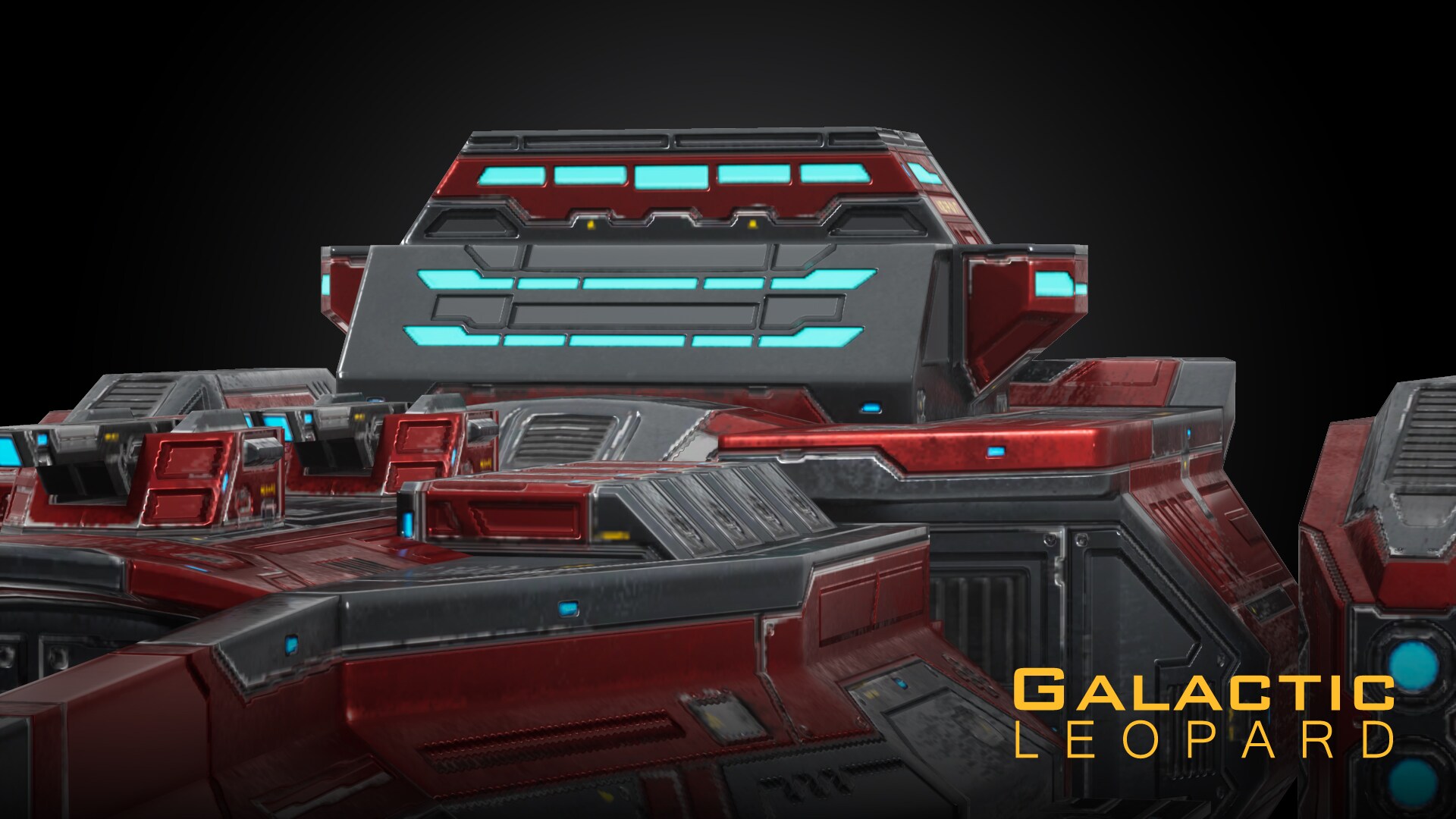 Galactic Leopard Capital Spaceship (20 Examples) in Props - UE Marketplace