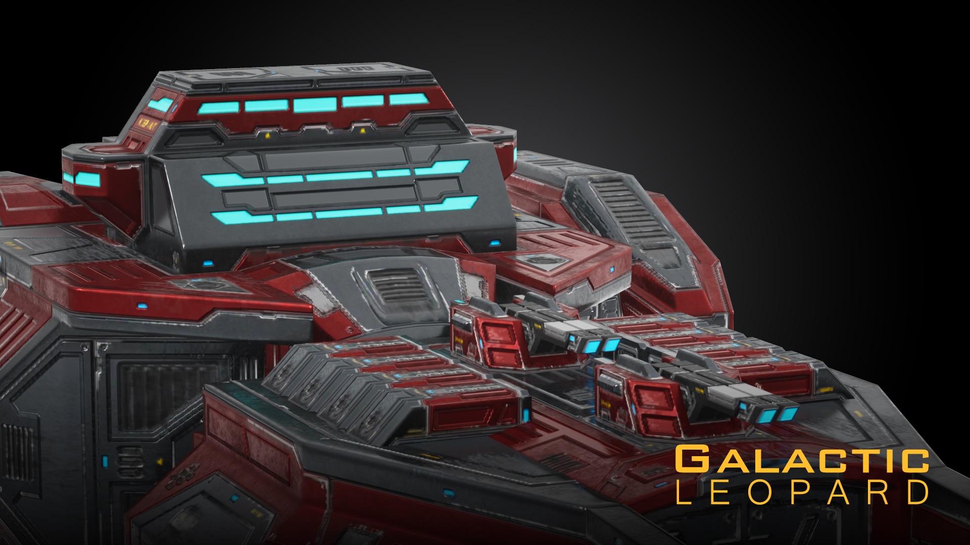 Capital Spaceship Galactic Leopard in Props - UE Marketplace