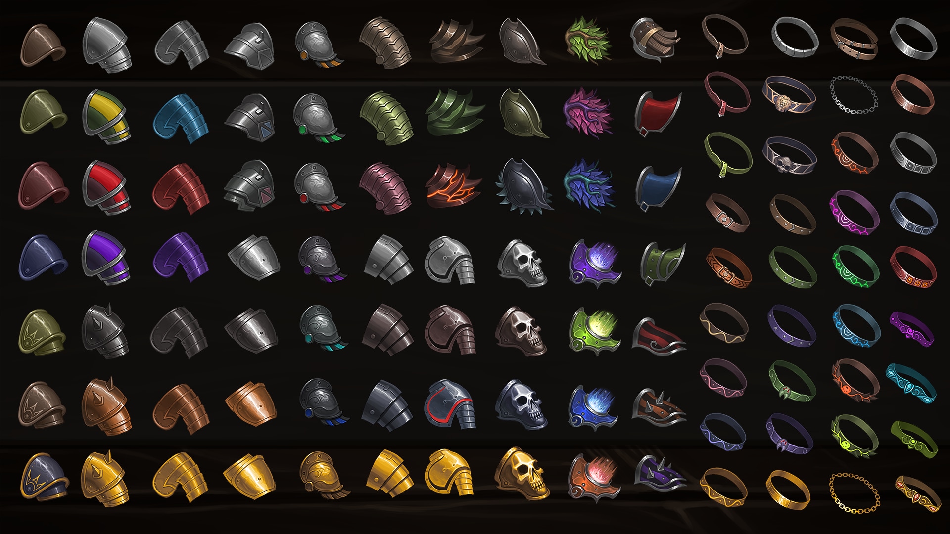 500 Armor Icons in 2D Assets - UE Marketplace