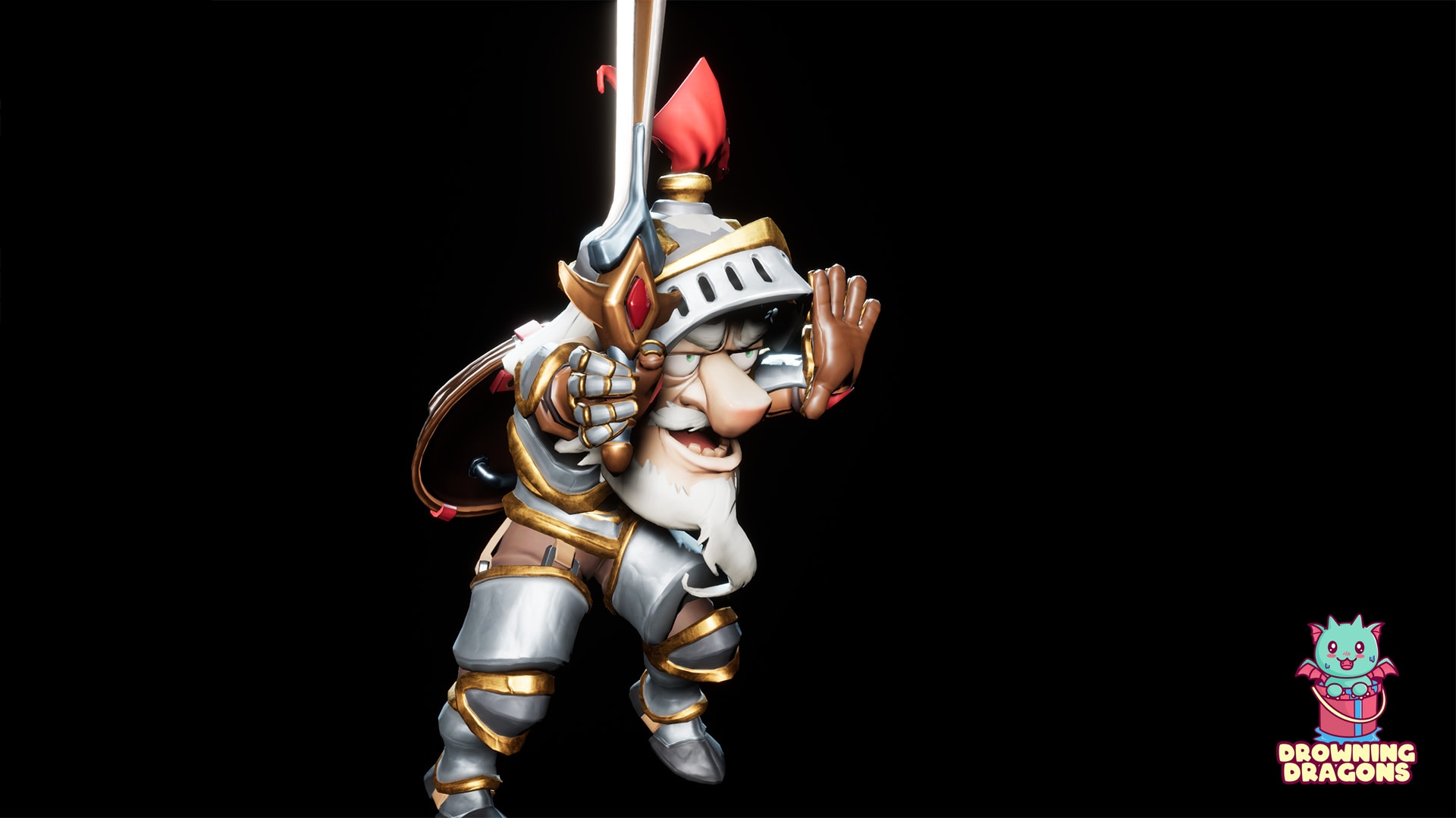 Hilbert! - Animated Stylized PBR Knight in Characters - UE Marketplace