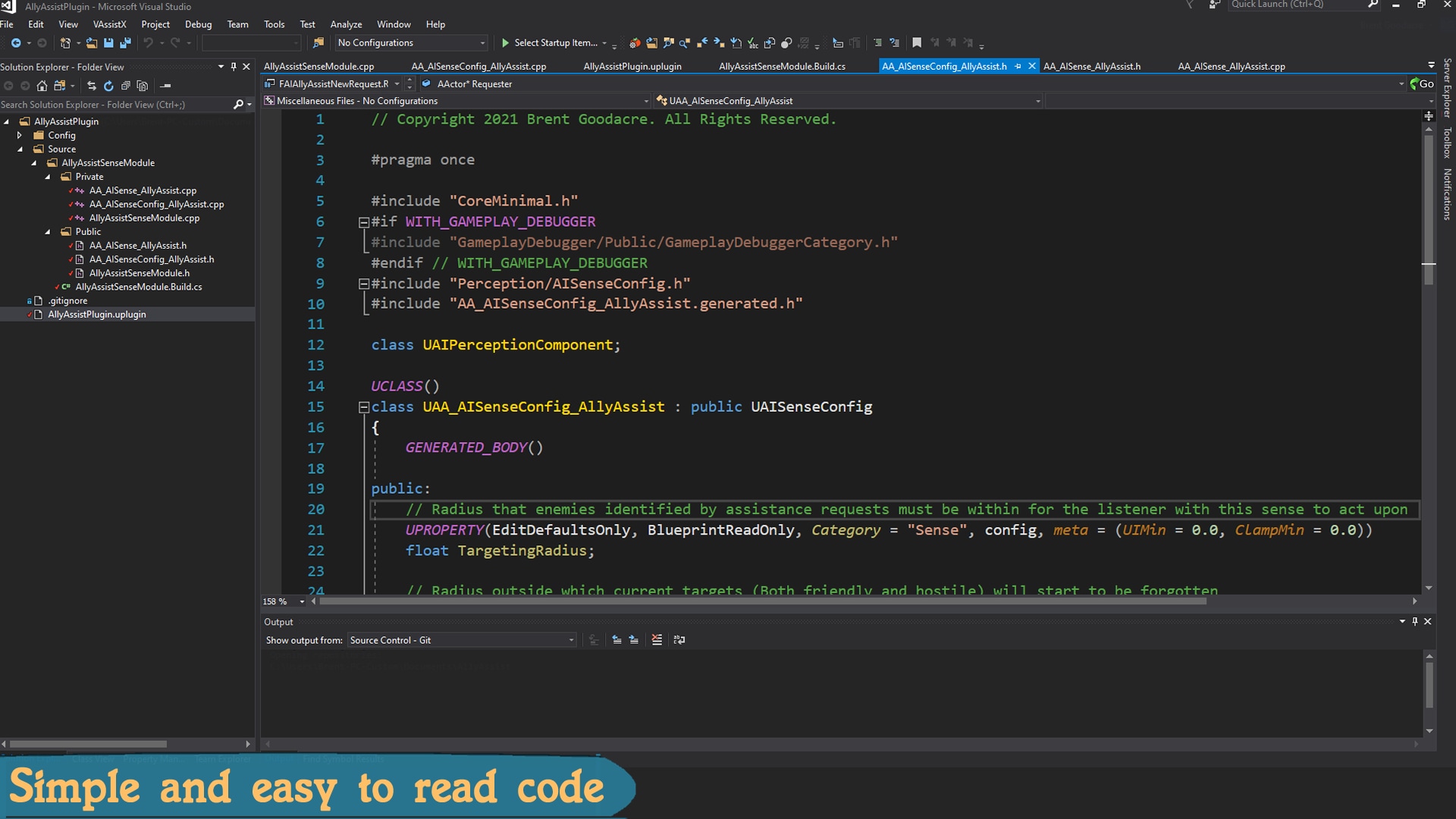 Ally Assist AI Sense in Code Plugins - UE Marketplace