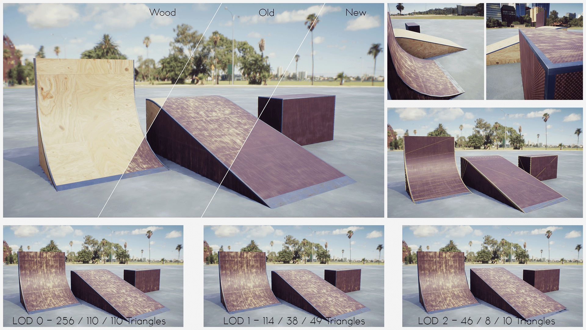Skate Park Pack in Props - UE Marketplace