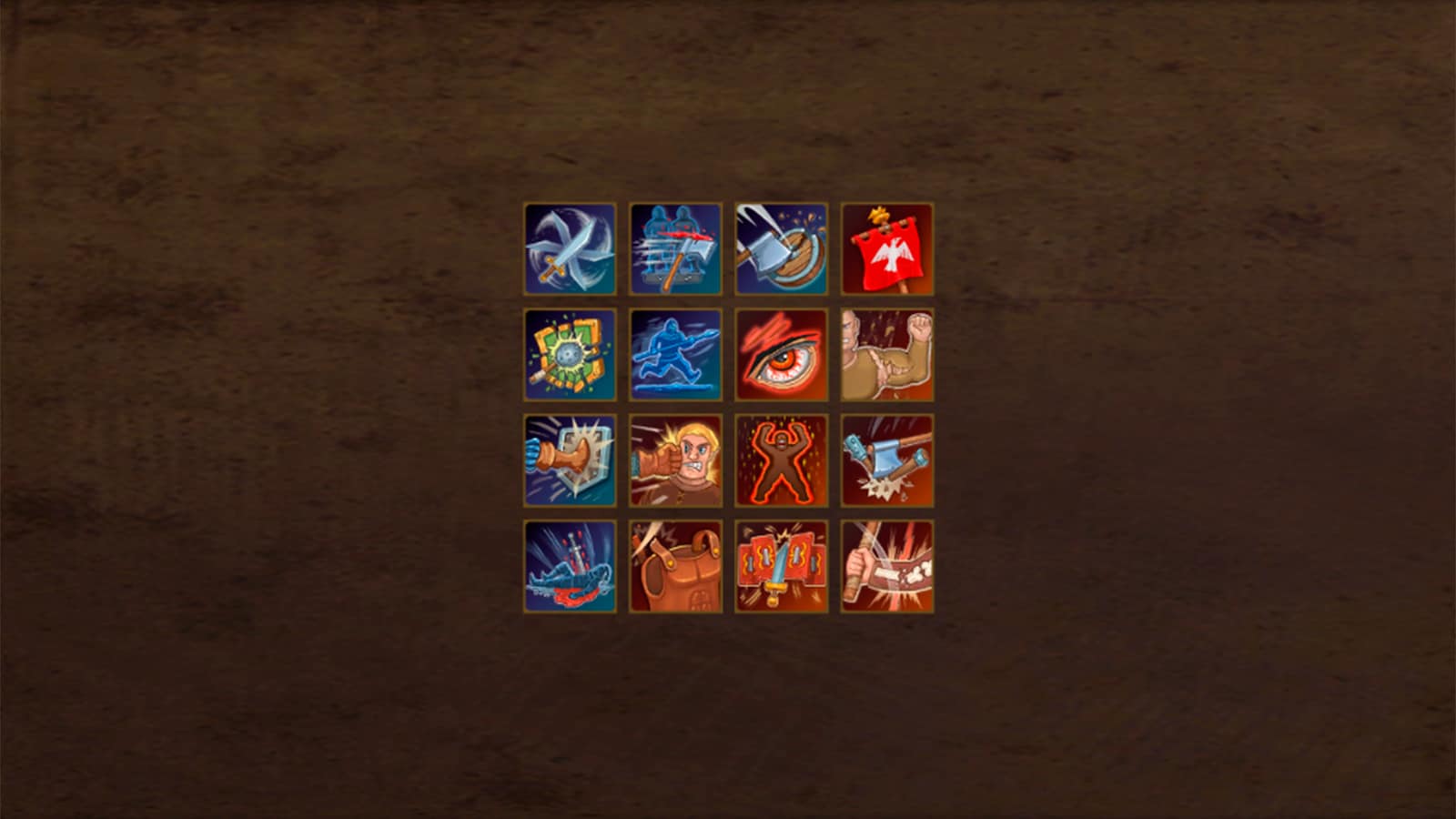Skill icons Warrior in 2D Assets - UE Marketplace