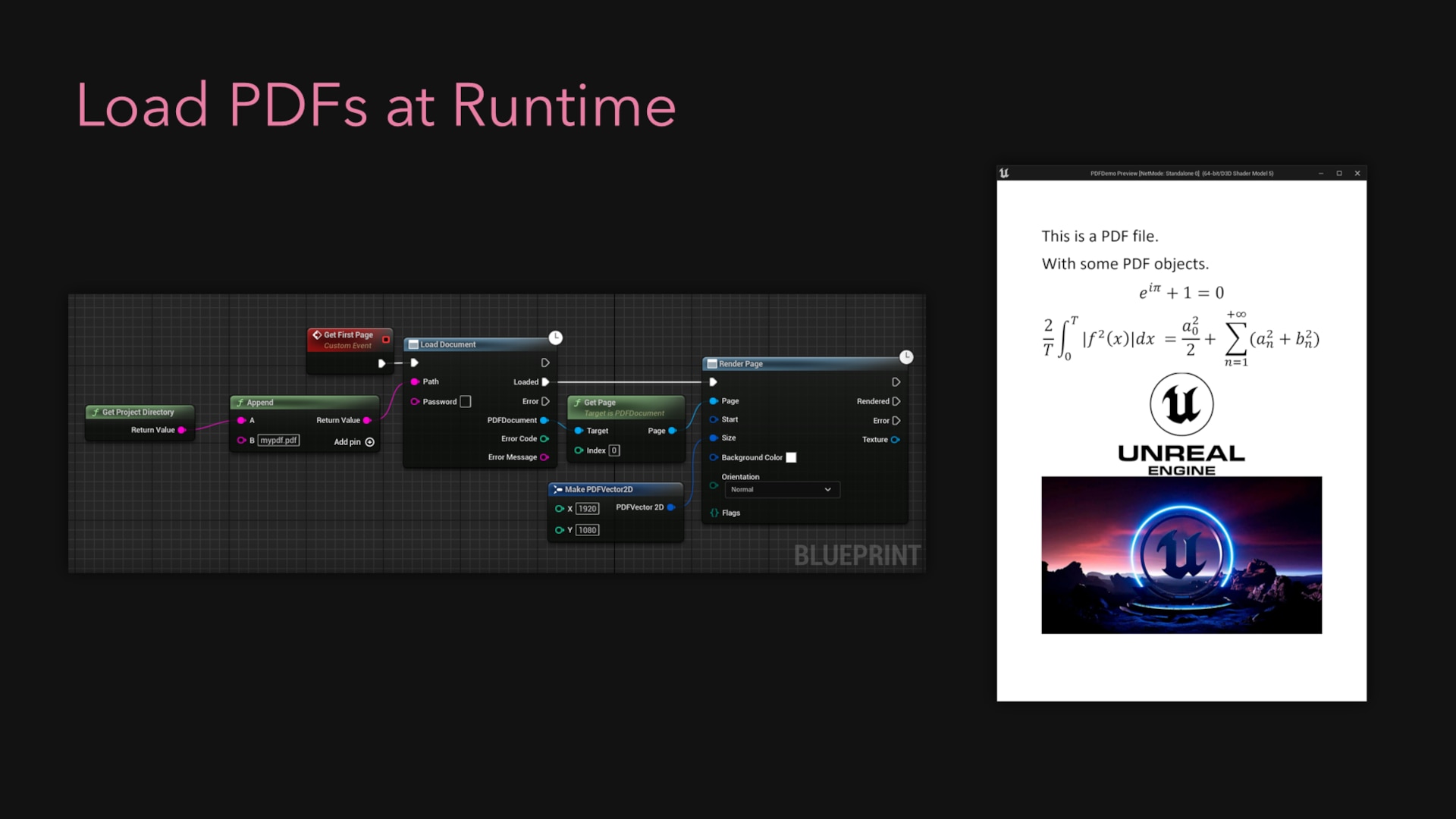 PDF Viewer in Code Plugins - UE Marketplace