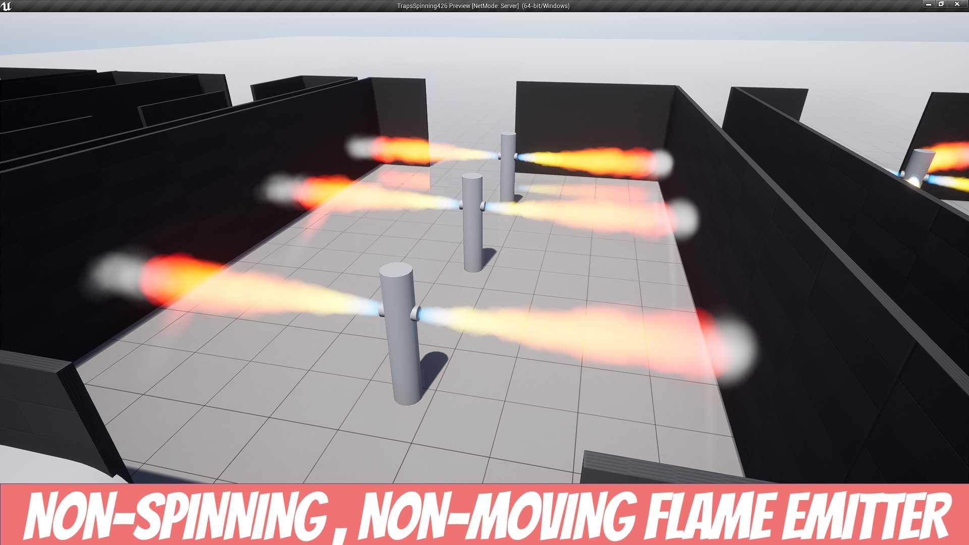Replicated Series : Spinning Traps in Blueprints - UE Marketplace