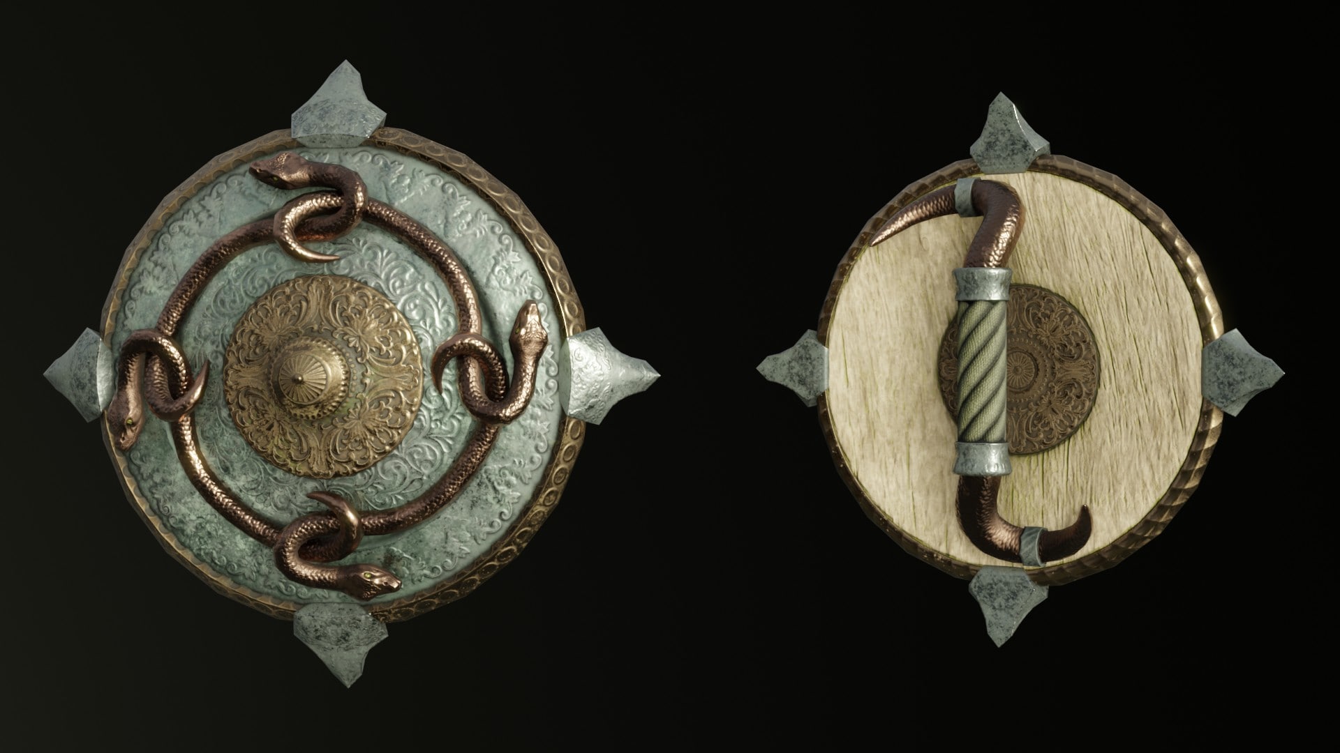 Fantasy Snake Weapon Set in Weapons - UE Marketplace