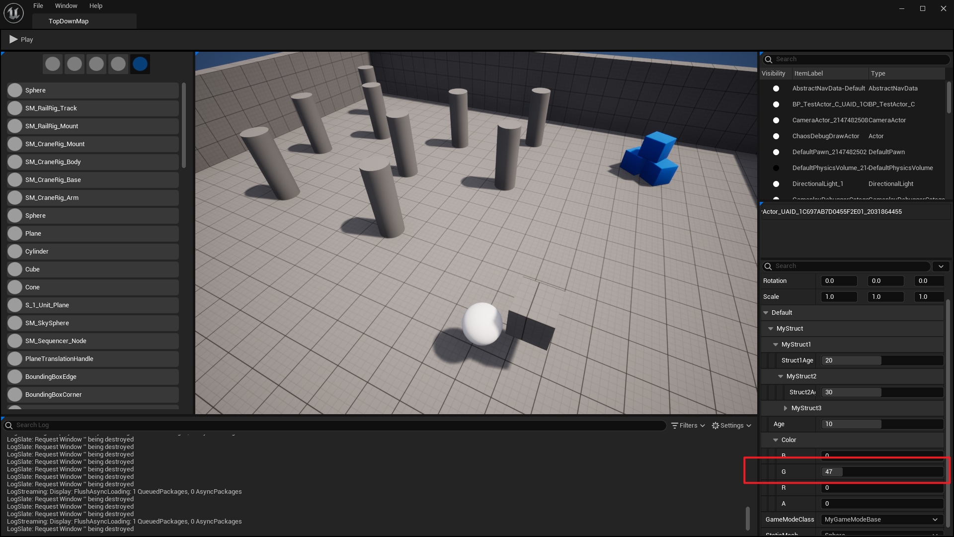 在代码插件创建的RuntimeEditorLite_V0.4 - 虚幻引擎商城