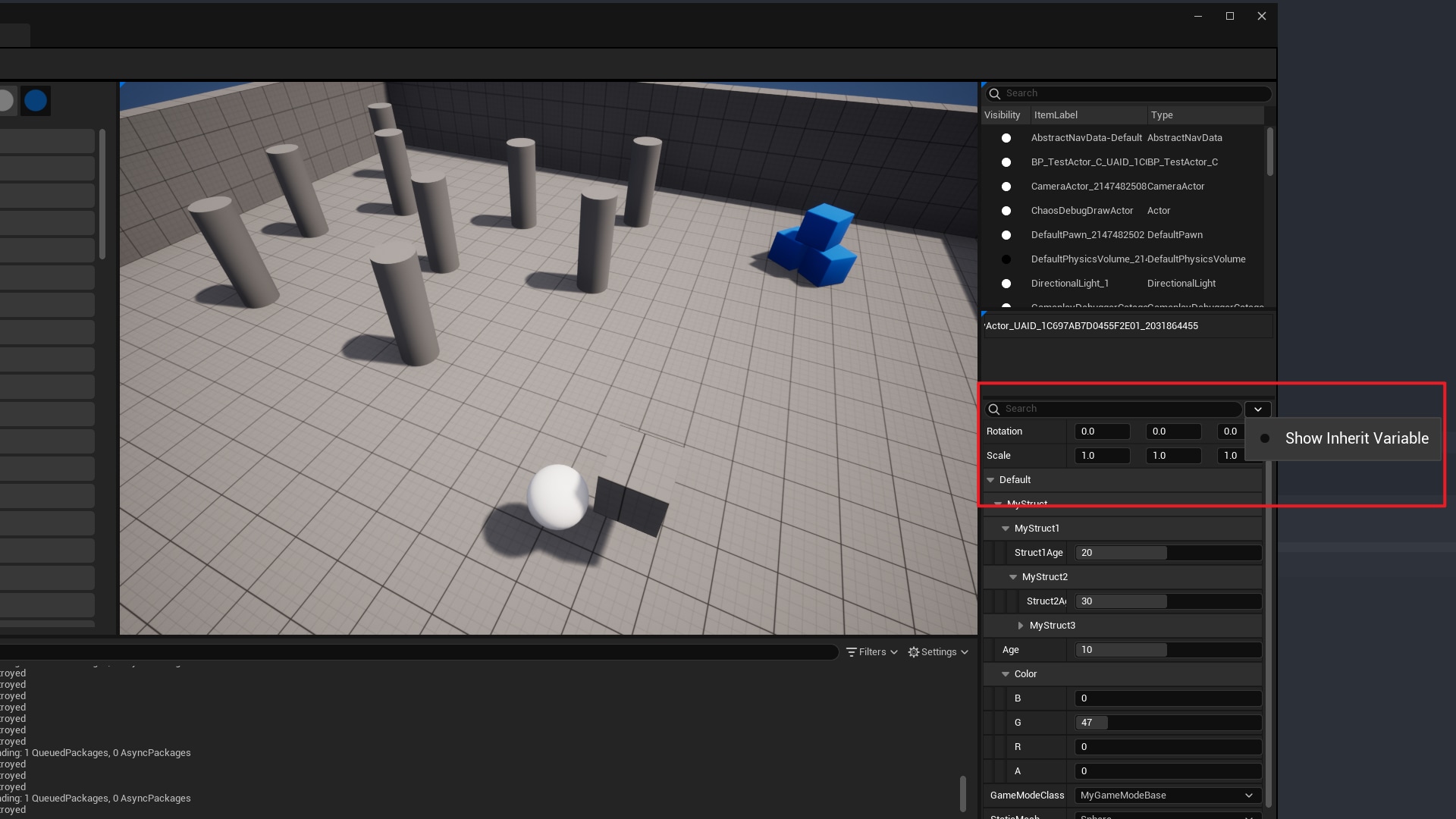在代码插件创建的RuntimeEditorLite_V0.4 - 虚幻引擎商城