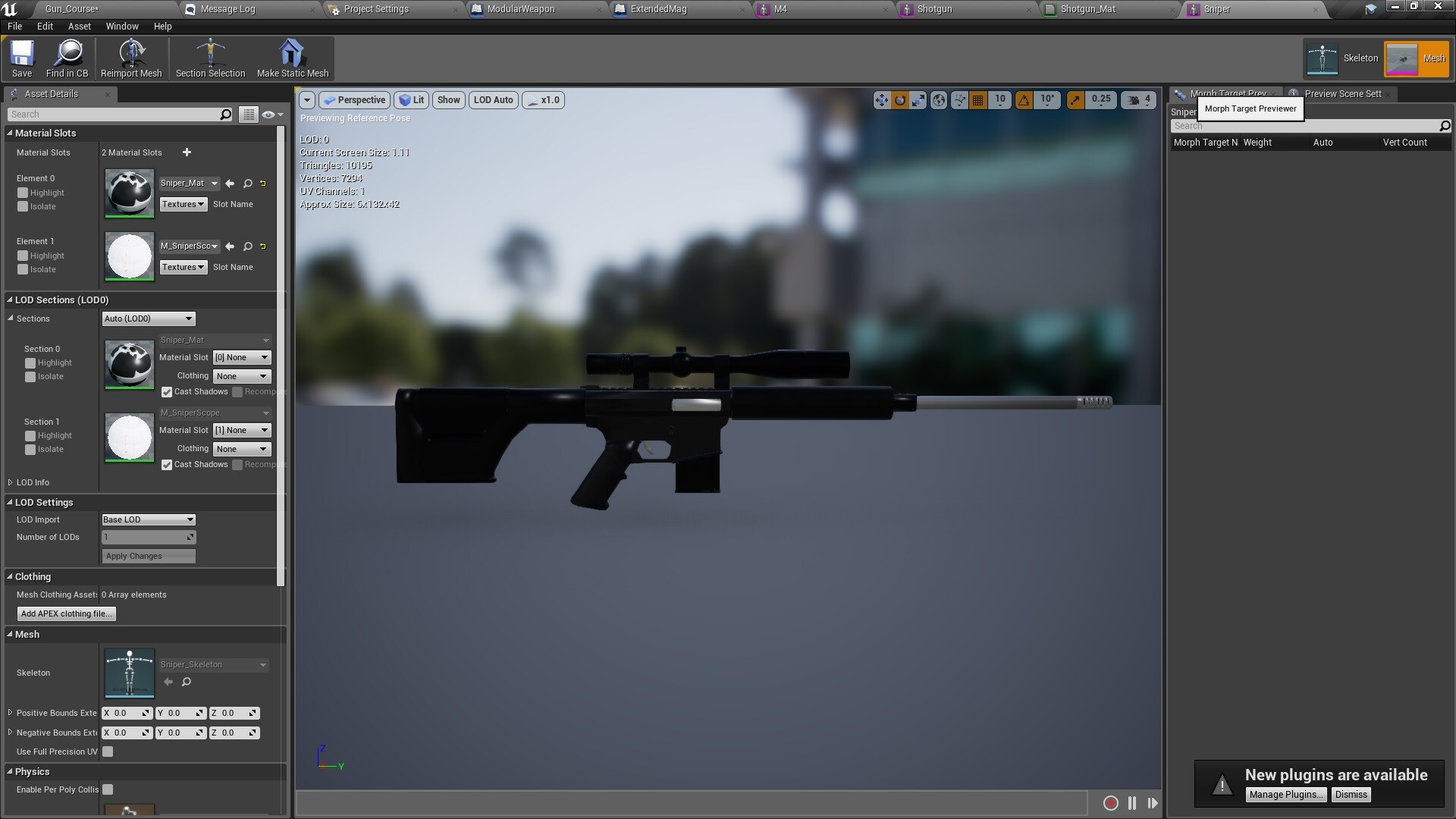 Realistic Blueprint Weapons in Blueprints - UE Marketplace