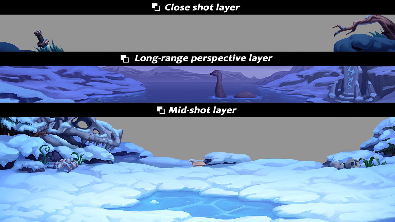 2D Battle Backgrounds Pack, 카테고리 2D 애셋 - UE 마켓플레이스