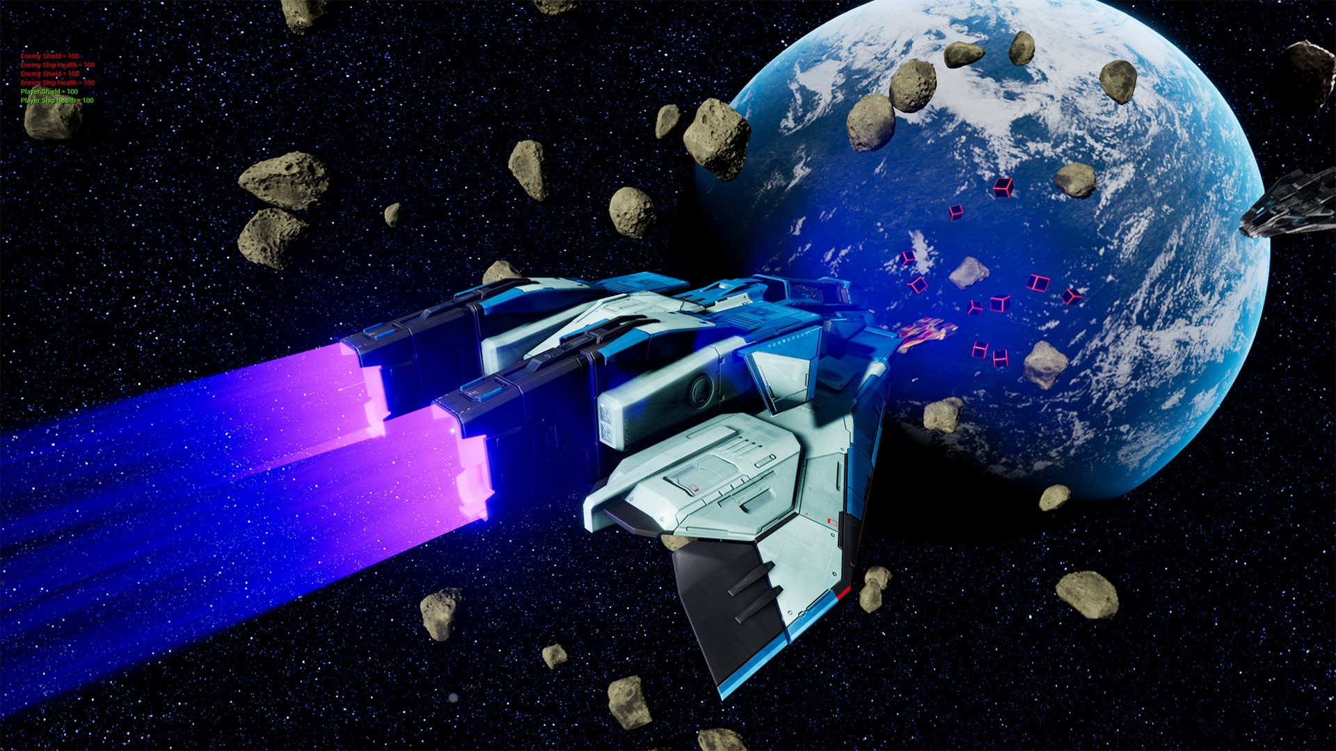 Spaceship Fighter GR2 in Props - UE Marketplace