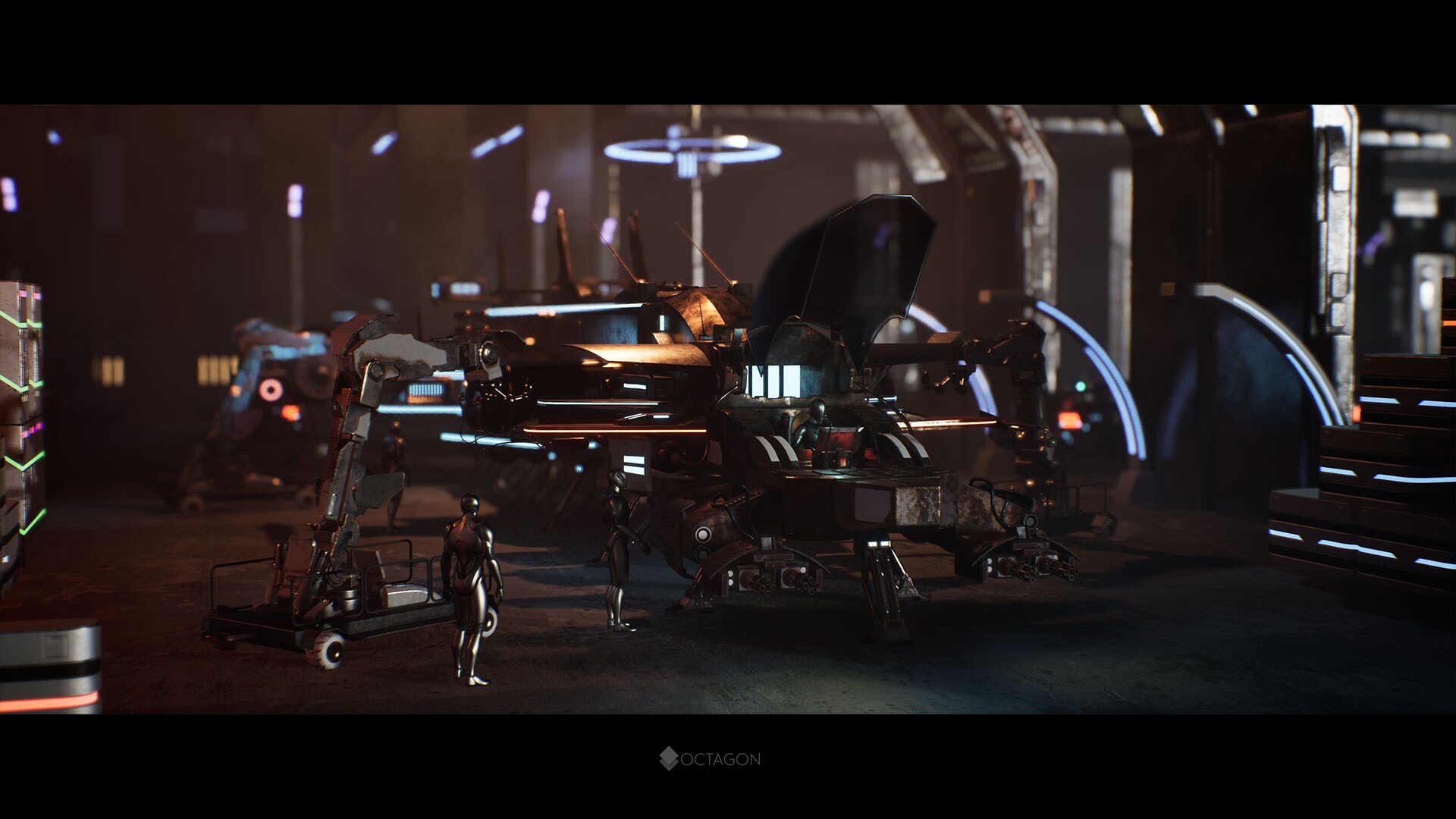 Sci Fi Galactic Space Base & Modular Space Ships：環境 - UE マーケットプレイス