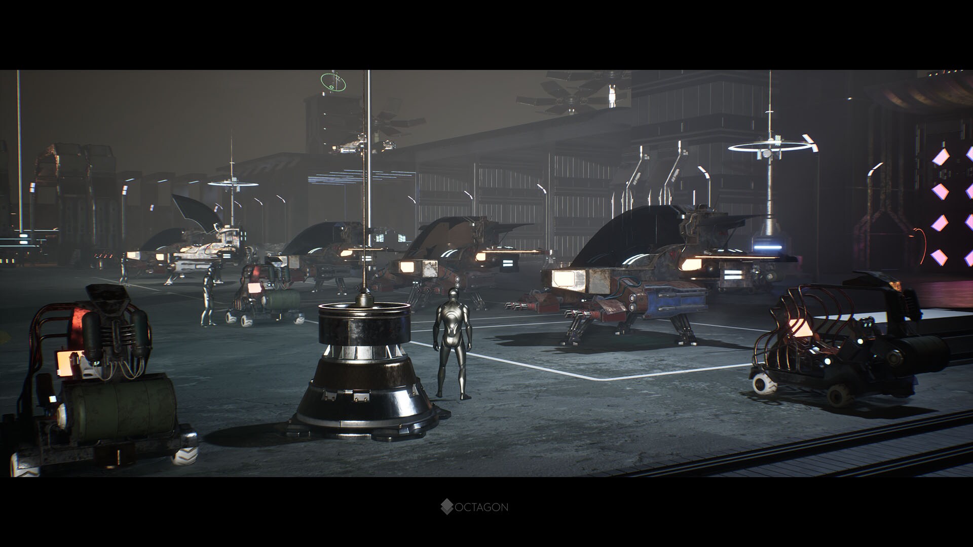 Sci Fi Galactic Space Base & Modular Space Ships：環境 - UE マーケットプレイス