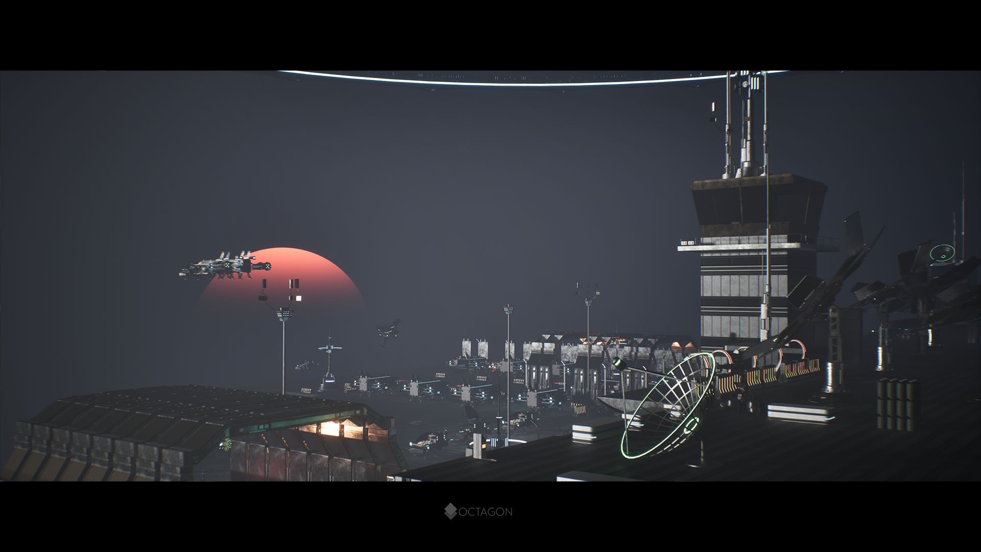 Sci Fi Galactic Space Base & Modular Space Ships：環境 - UE マーケットプレイス