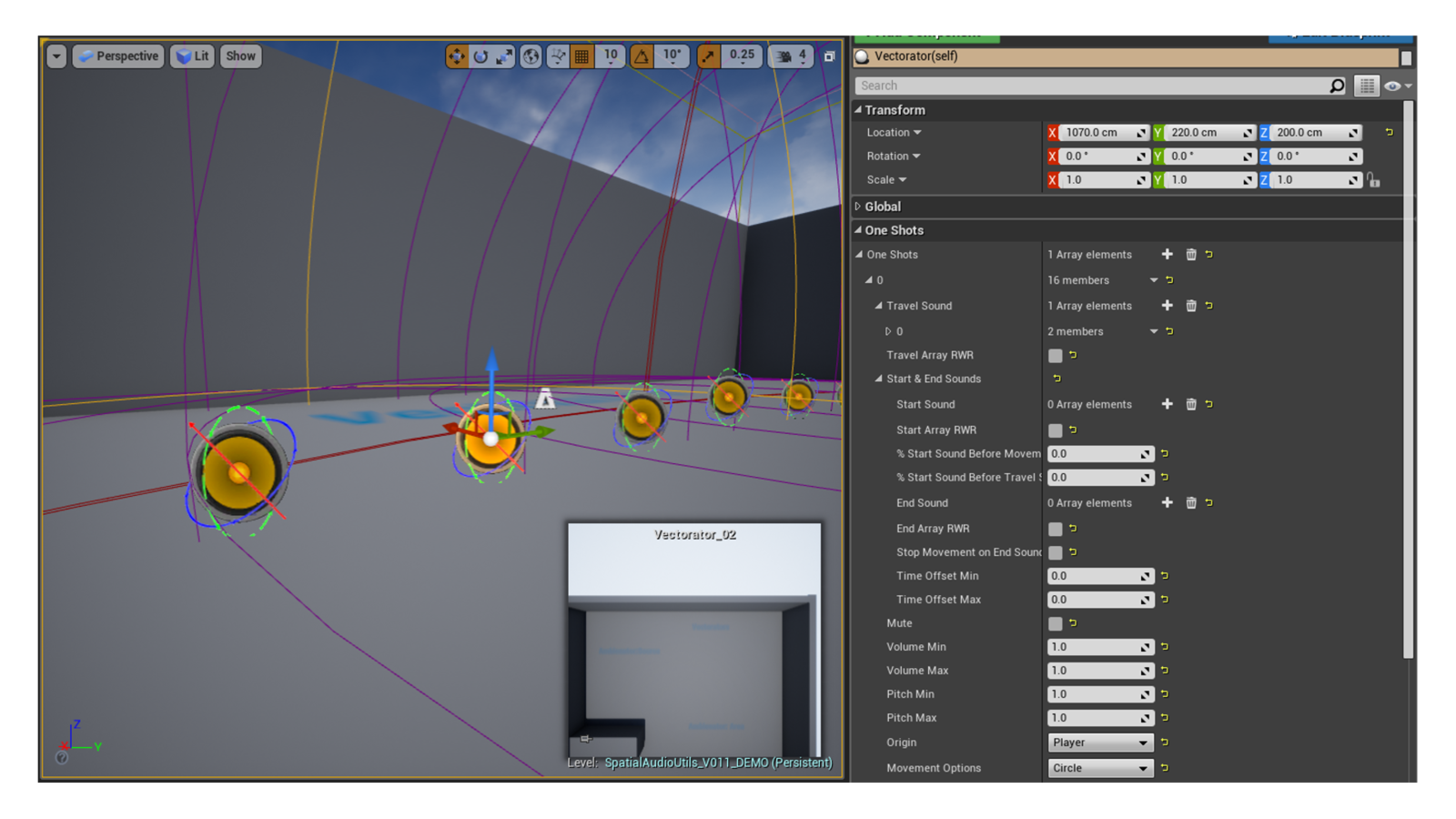 Spatial Audio Utilities in Blueprints - UE Marketplace