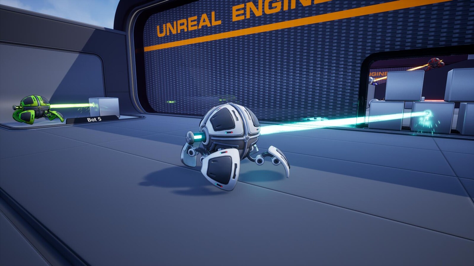 Sphere Robot in Characters - UE Marketplace