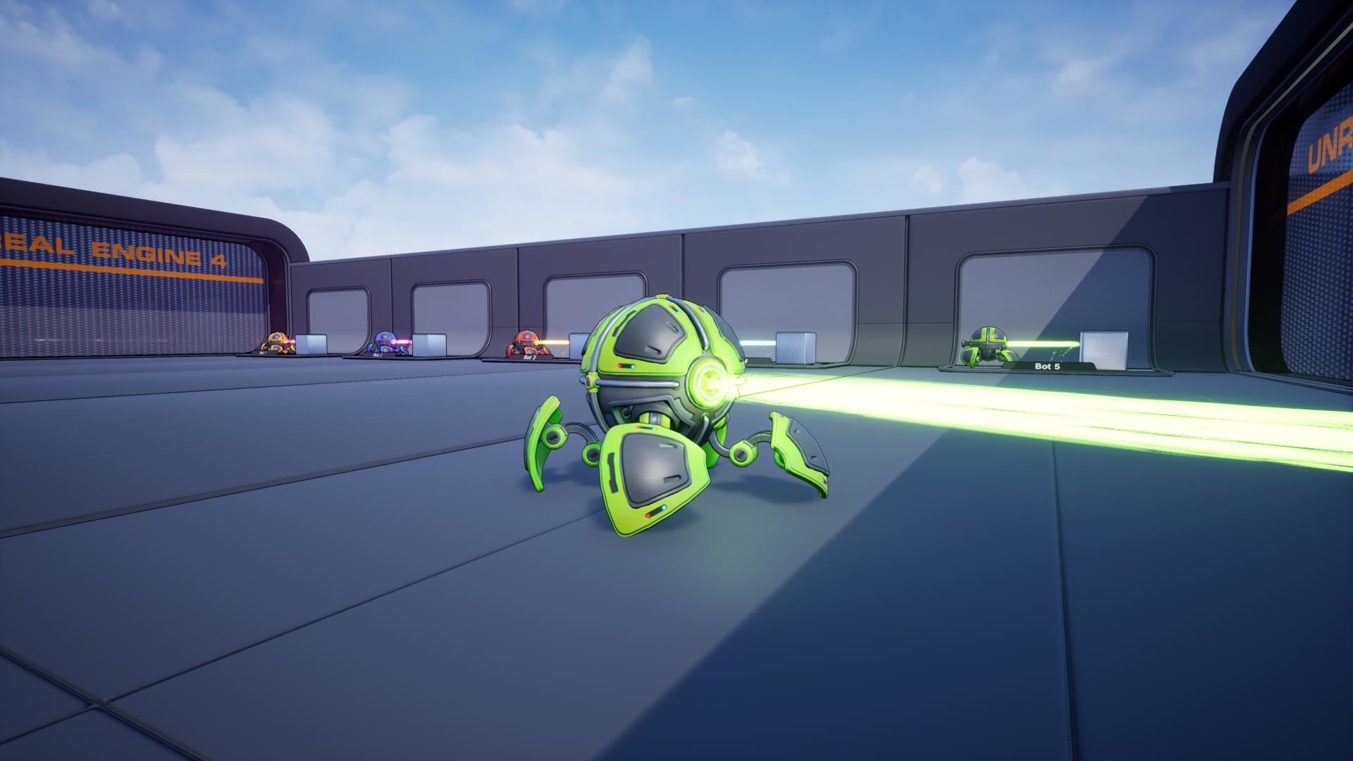 Sphere Robot in Characters - UE Marketplace