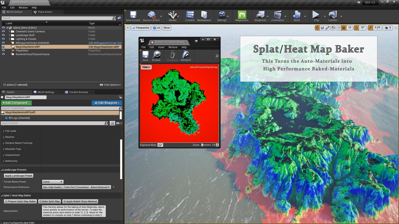 Magic Map Material & Maker in Blueprints - UE Marketplace