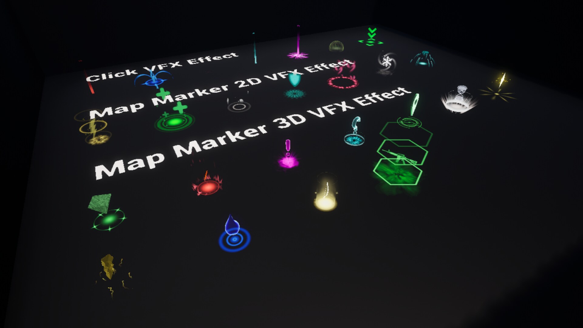 Click & Map Marker VFX in Visual Effects - UE Marketplace