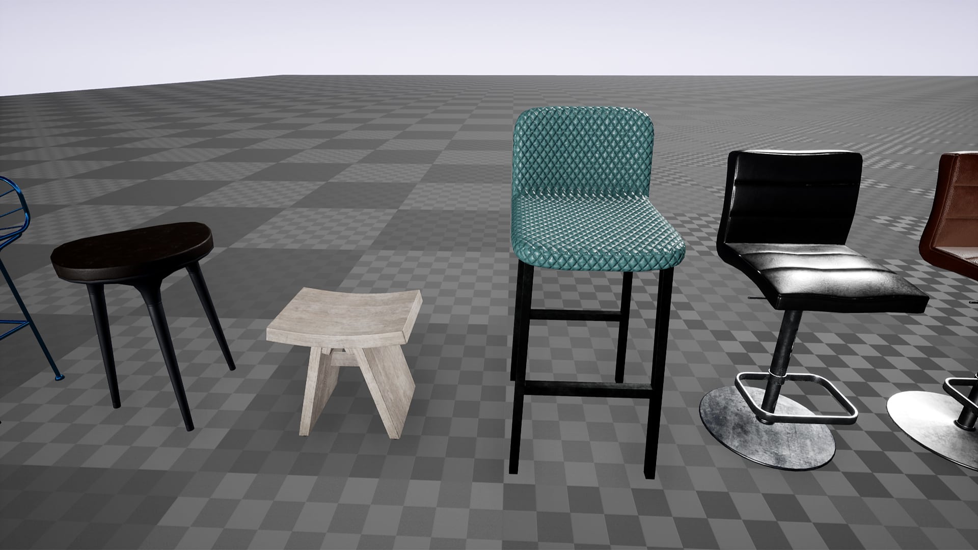 Stool Models Vol.1 in Props - UE Marketplace