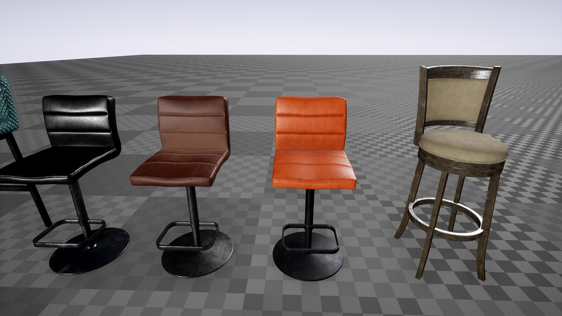 Stool Models Vol.1 in Props - UE Marketplace