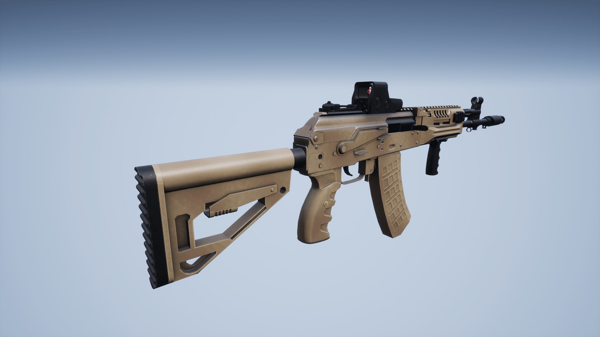 Animated AKM Assault Rifle FPS Pack in Weapons - UE Marketplace