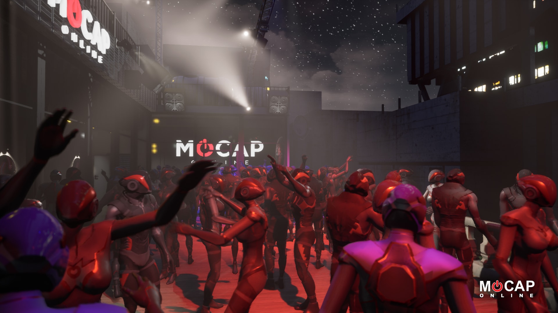 在动画创建的dance Party Mocap Pack 虚幻引擎商城