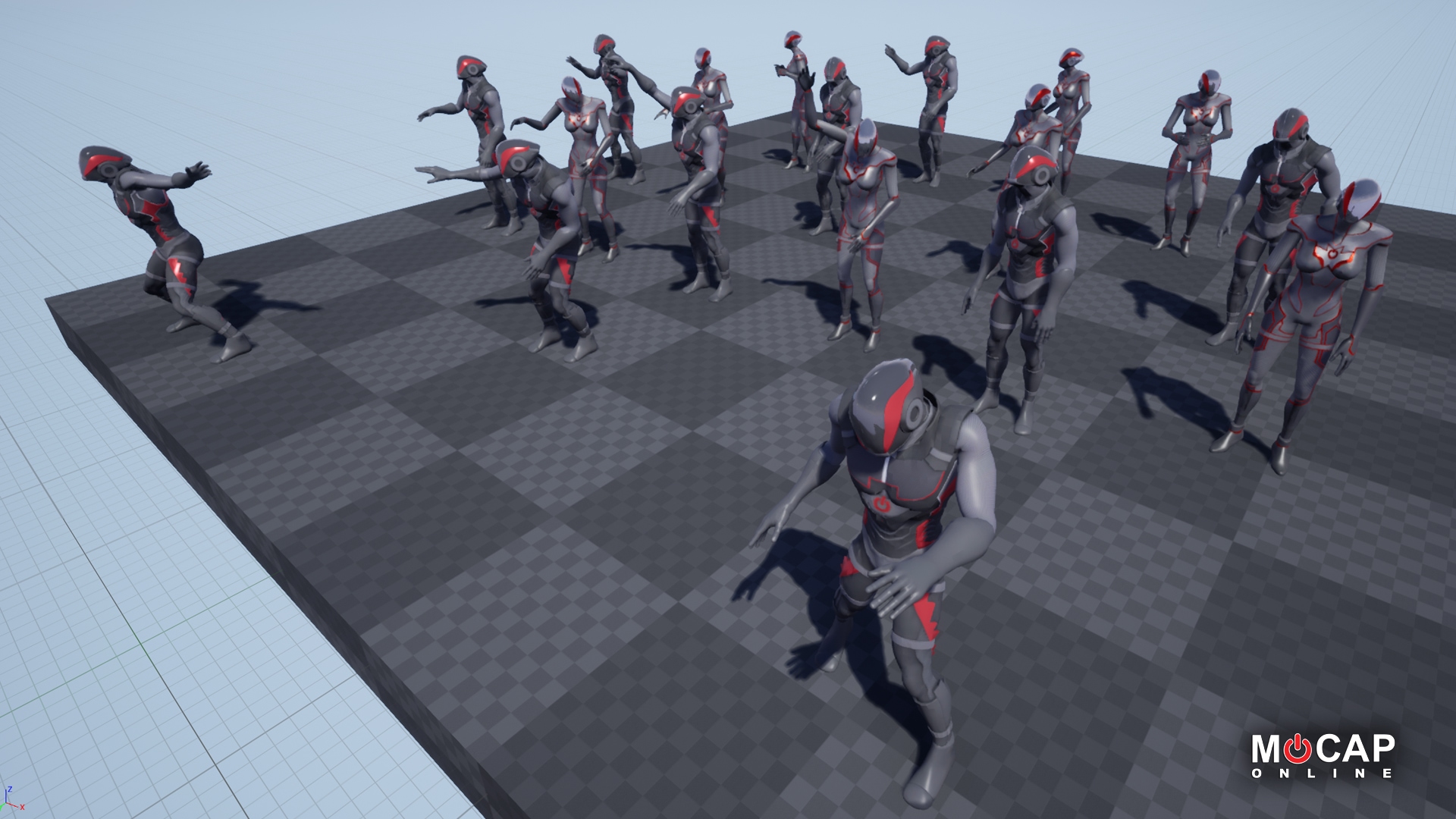 在动画创建的dance Party Mocap Pack 虚幻引擎商城