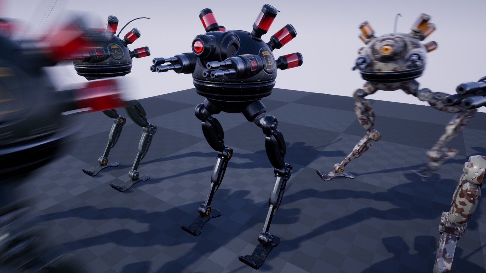 SCI FI: DROID BIPED SENTINEL in Characters - UE Marketplace