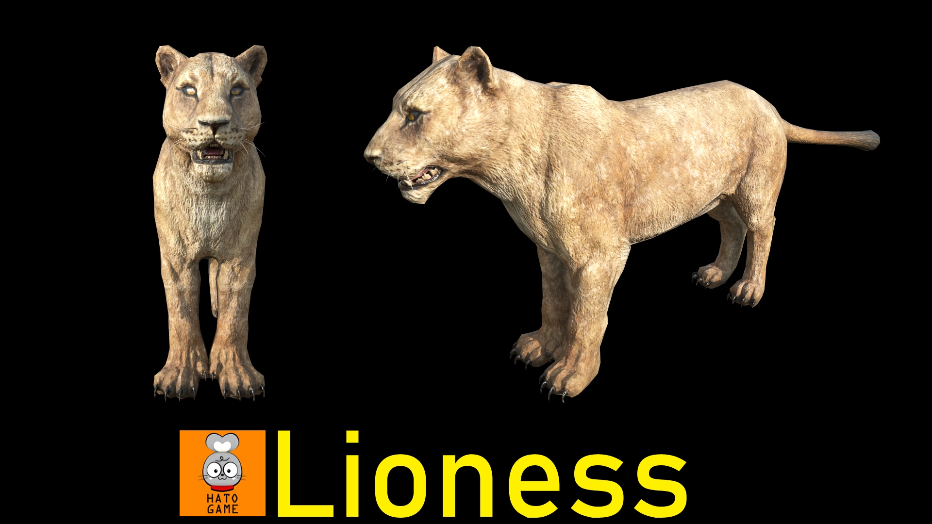 Monster : Lioness in Characters - UE Marketplace