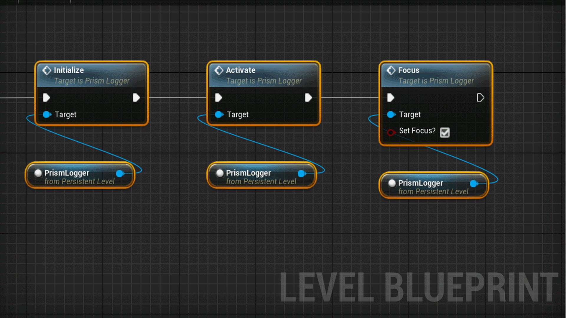 PRISM Logger in Blueprints - UE Marketplace