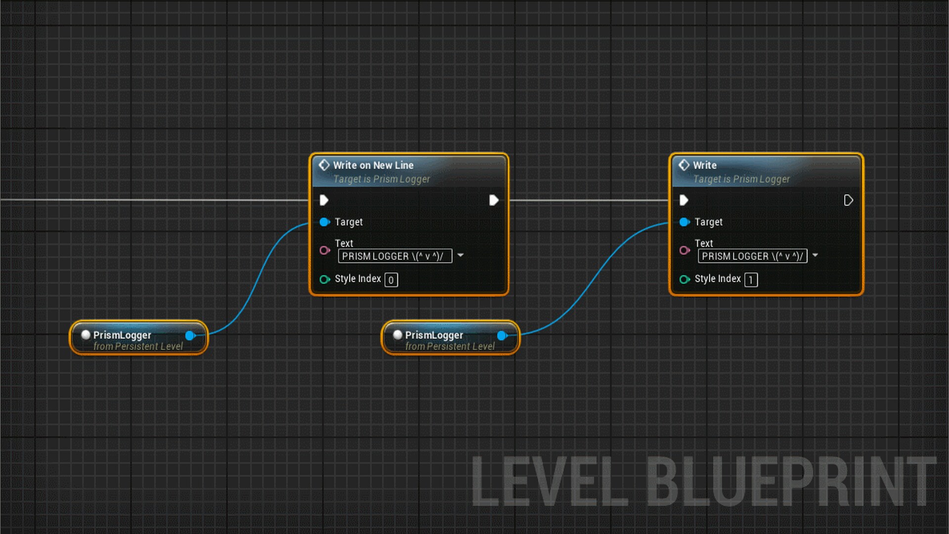 PRISM Logger in Blueprints - UE Marketplace