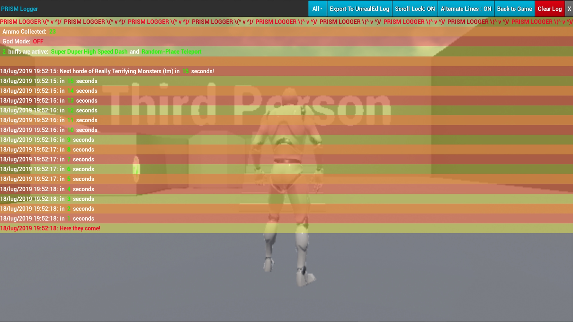 PRISM Logger in Blueprints - UE Marketplace