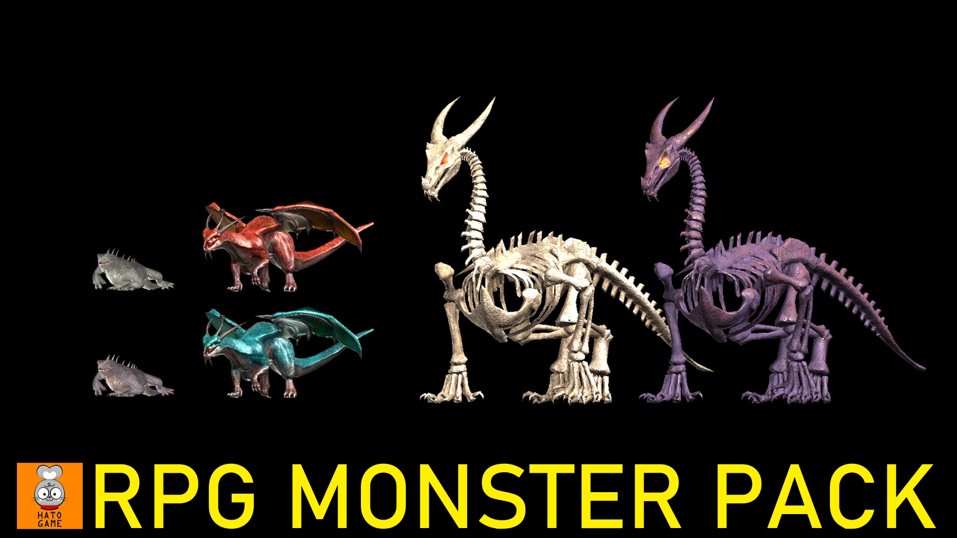 Monster : RPG PACK V1 in Characters - UE Marketplace