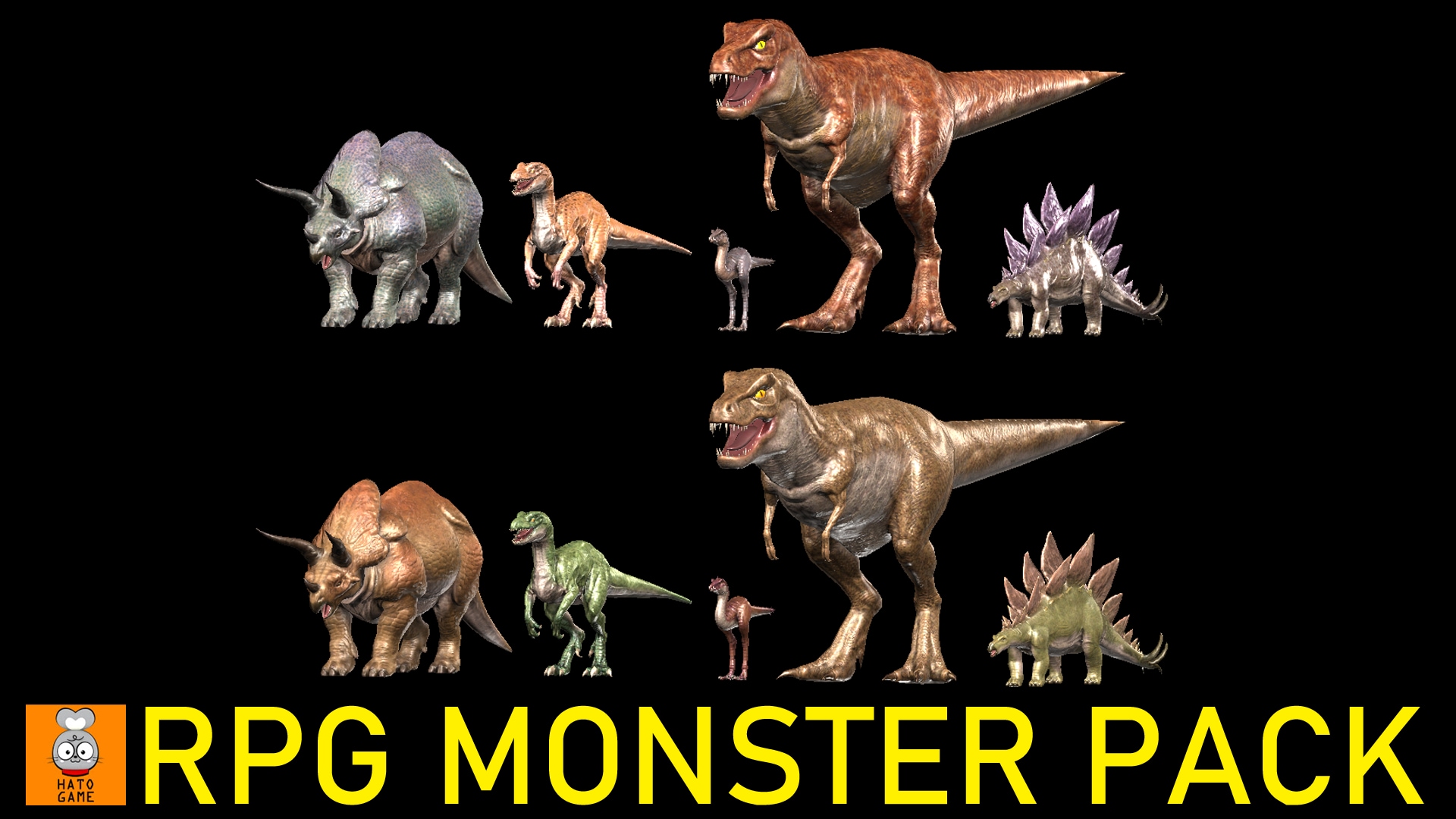 Monster : RPG PACK V1 in Characters - UE Marketplace