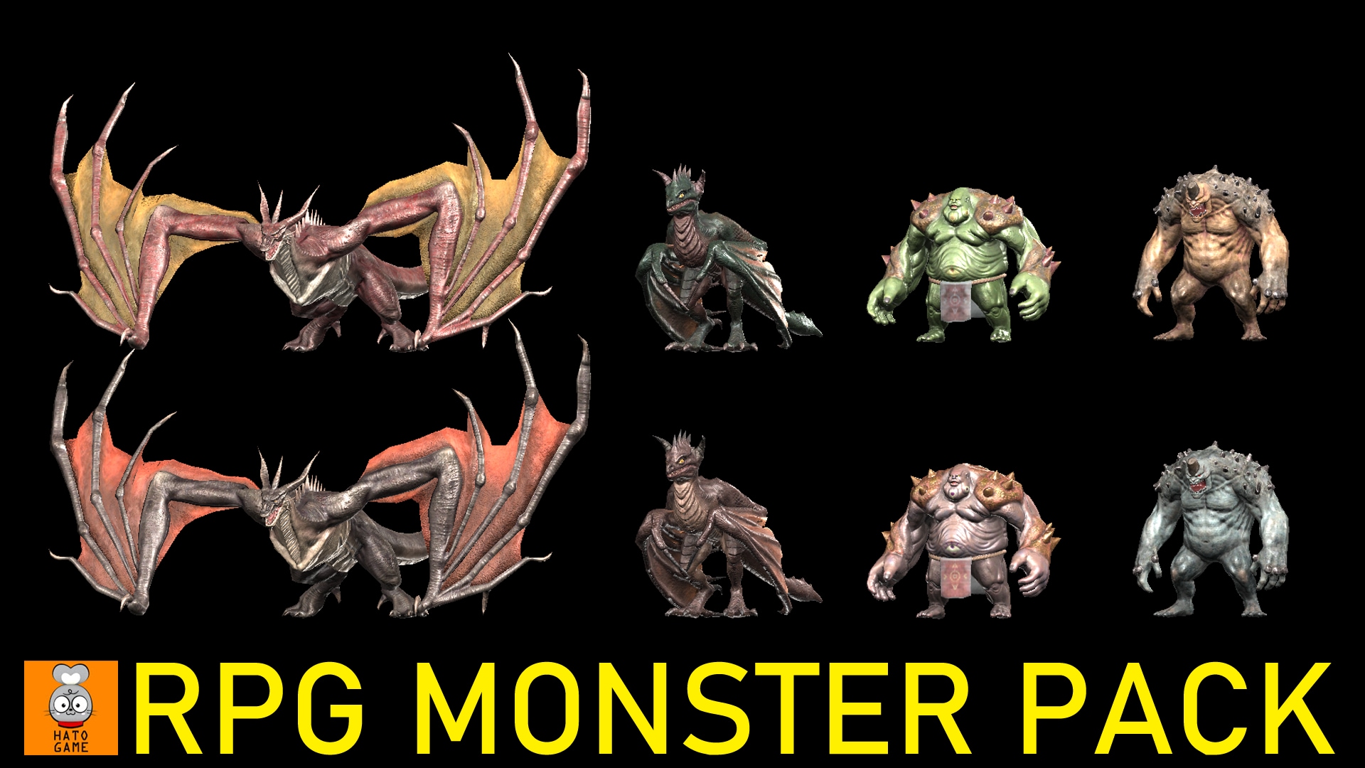 Monster : RPG PACK V1 in Characters - UE Marketplace