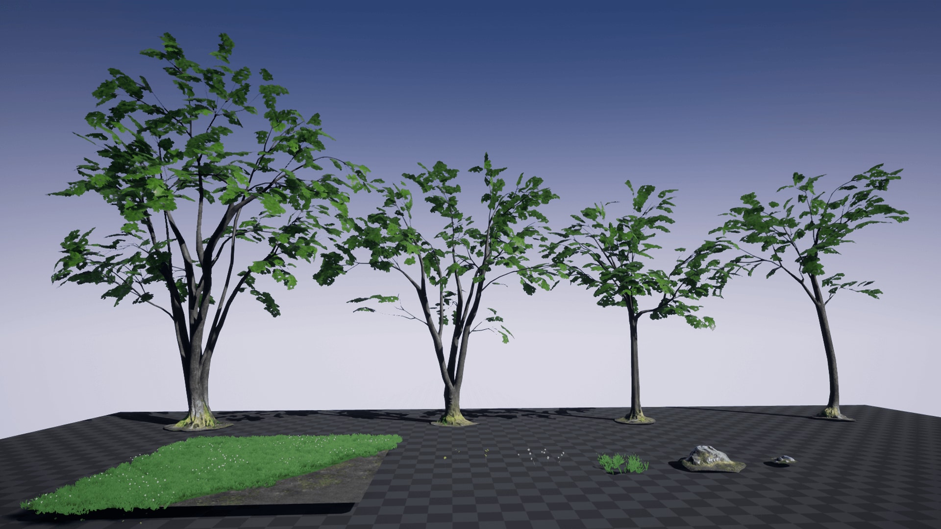 Seasonal Maple Tree Pack in Props - UE Marketplace